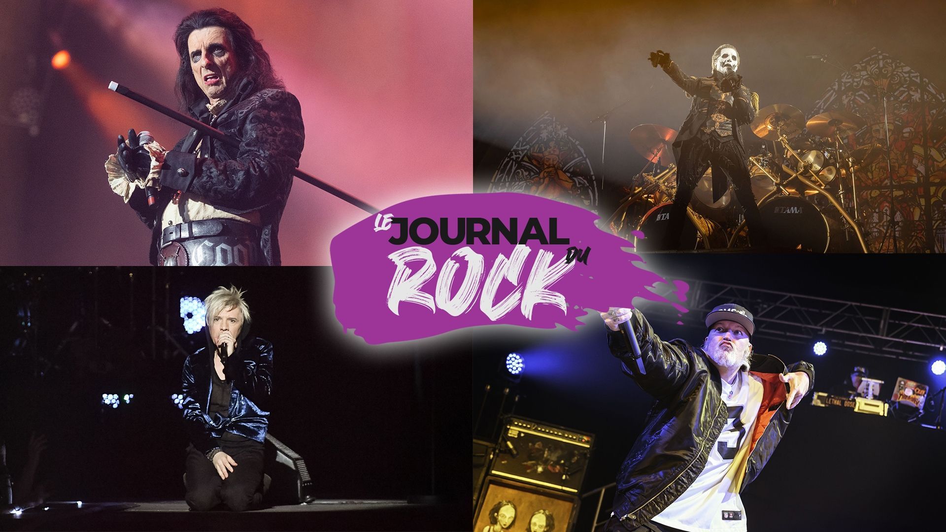 Tobias Forge de Ghost chante 'Bohemian Rhapsody' de Queen devant Brian ...