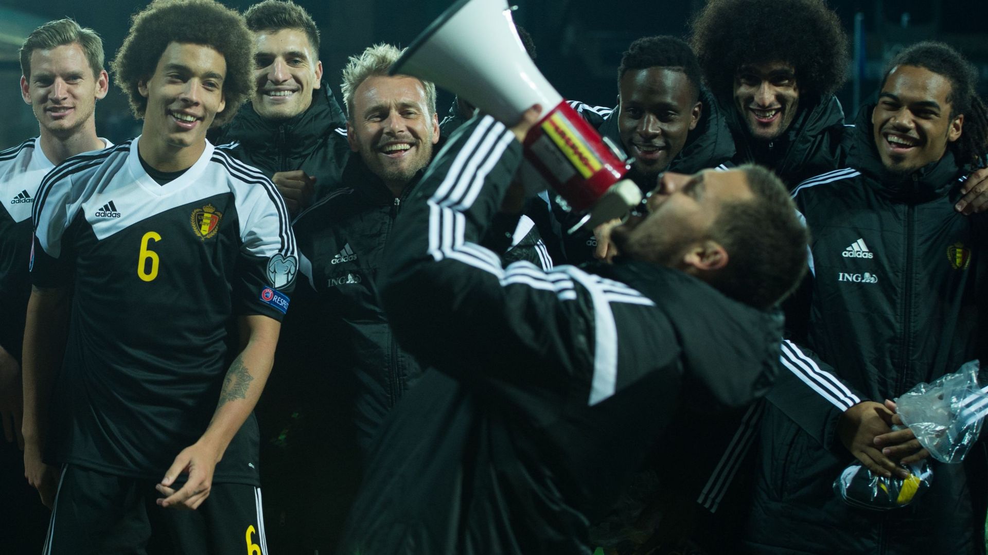 Les Diables Rouges communient avec leurs fans