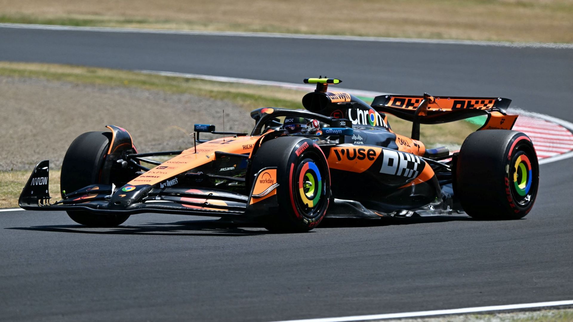 F1 Japon : Lando Norris domine la première séance d'essais libres à Suzuka - RTBF Actus