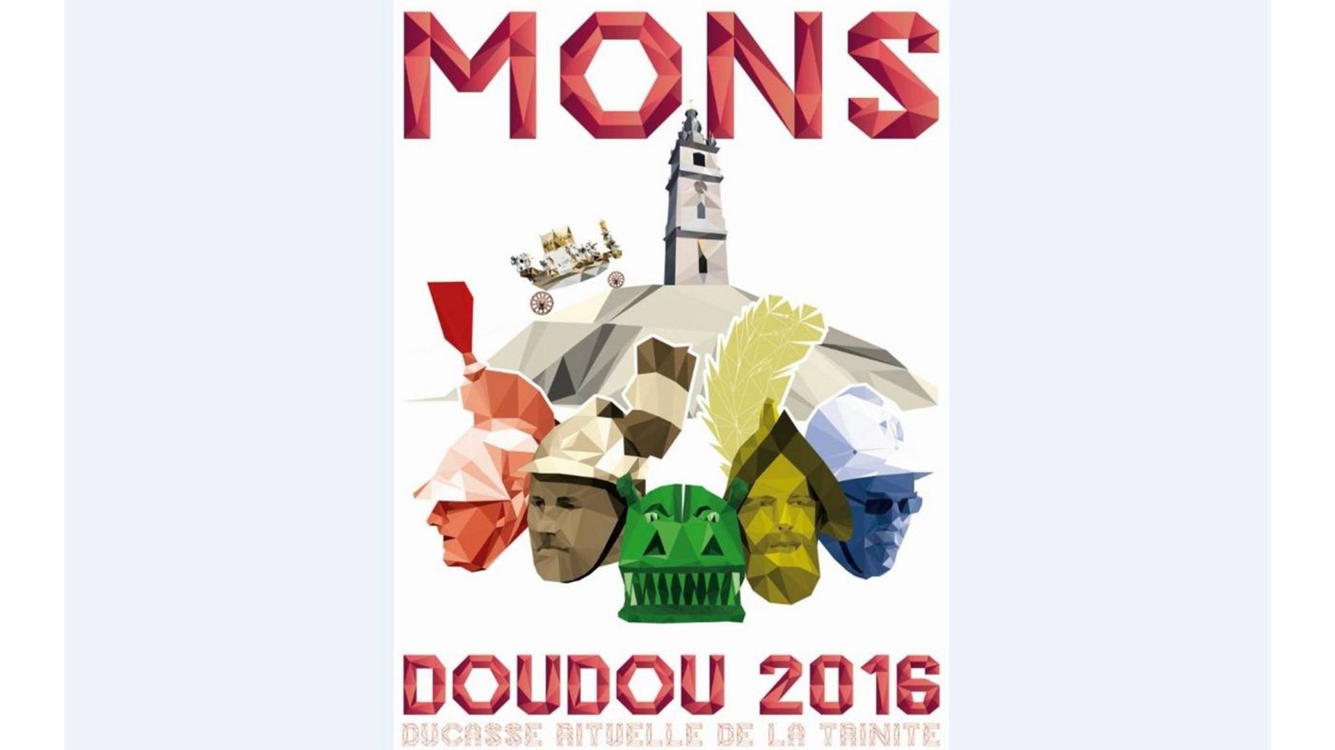 Mons: le visuel du Doudou 2016 a été dévoilé - RTBF Actus