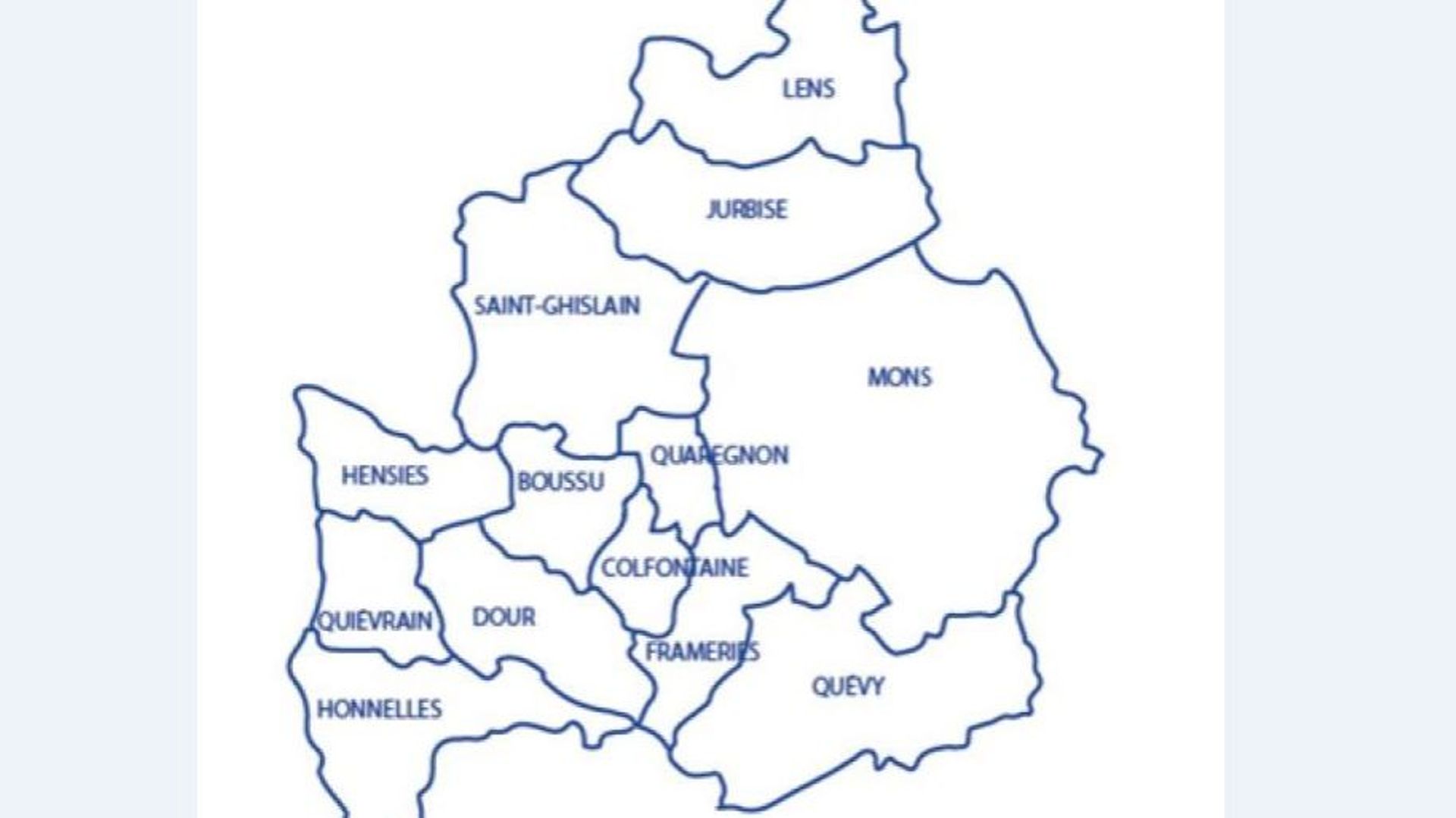 Le Grand Ouest ou les douze entités qui contribueront aussi à Mons 2015 ...