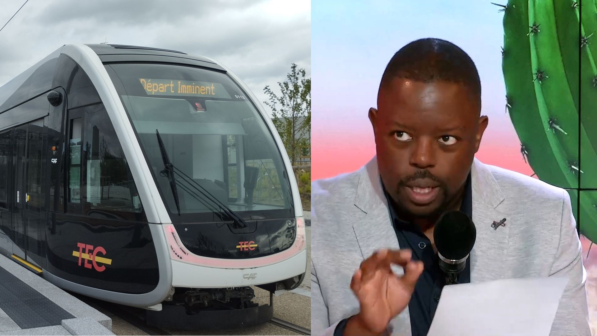 Le Cactus : Sum raille le tram de Liège - RTBF Actus