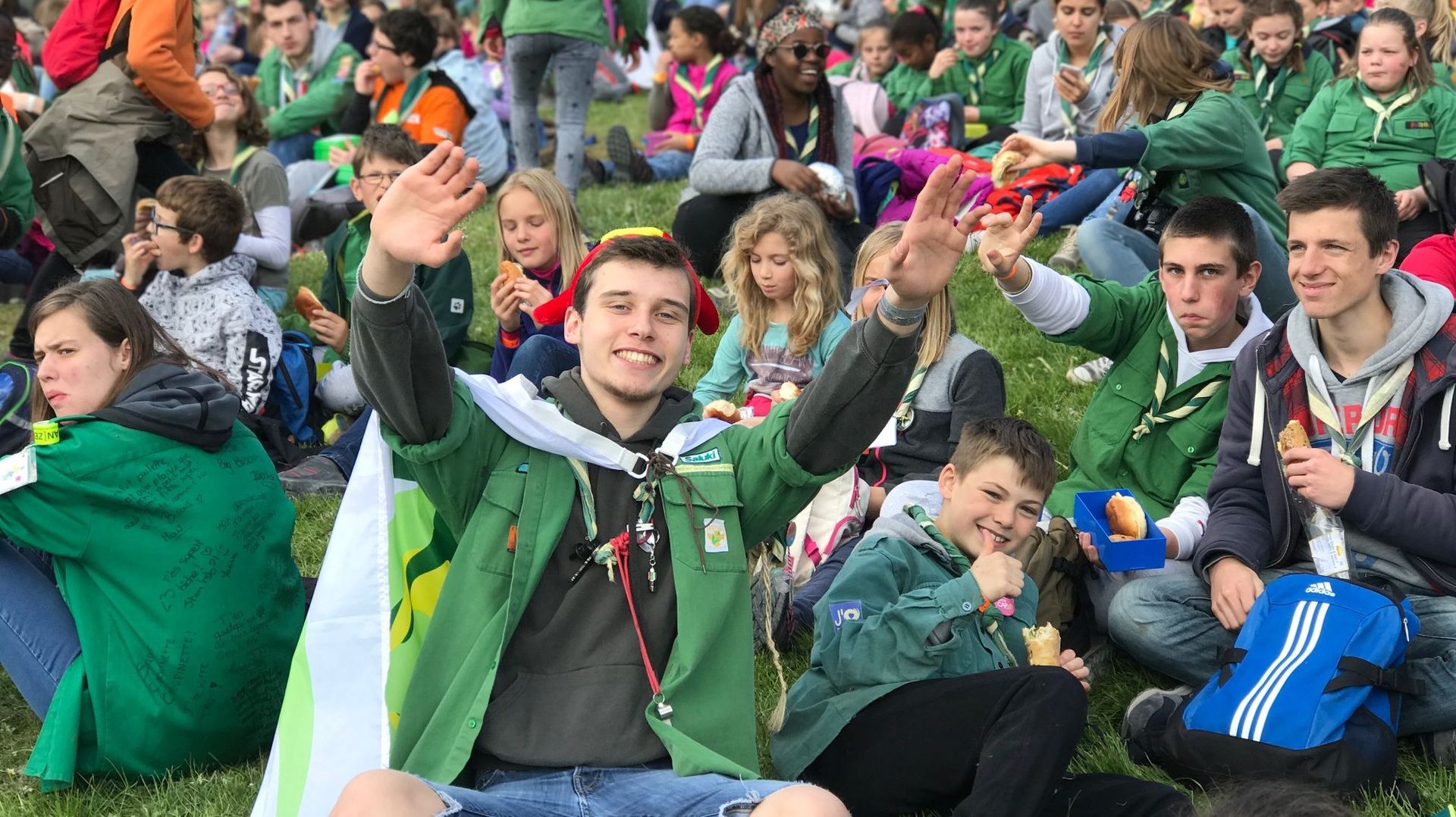 Enghien: le rassemblement fédéral des patros attire 8500 jeunes - RTBF ...