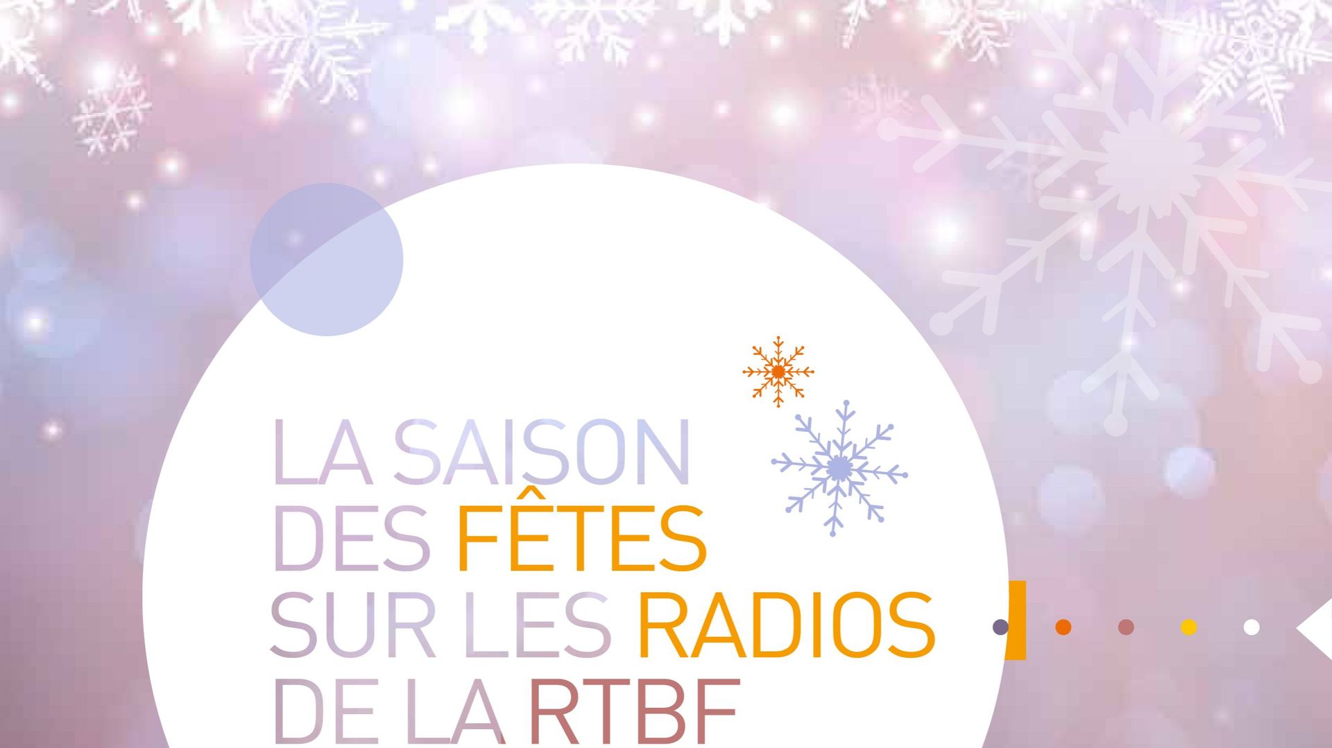 Joyeuses fêtes sur les ondes de la RTBF ! - RTBF Actus