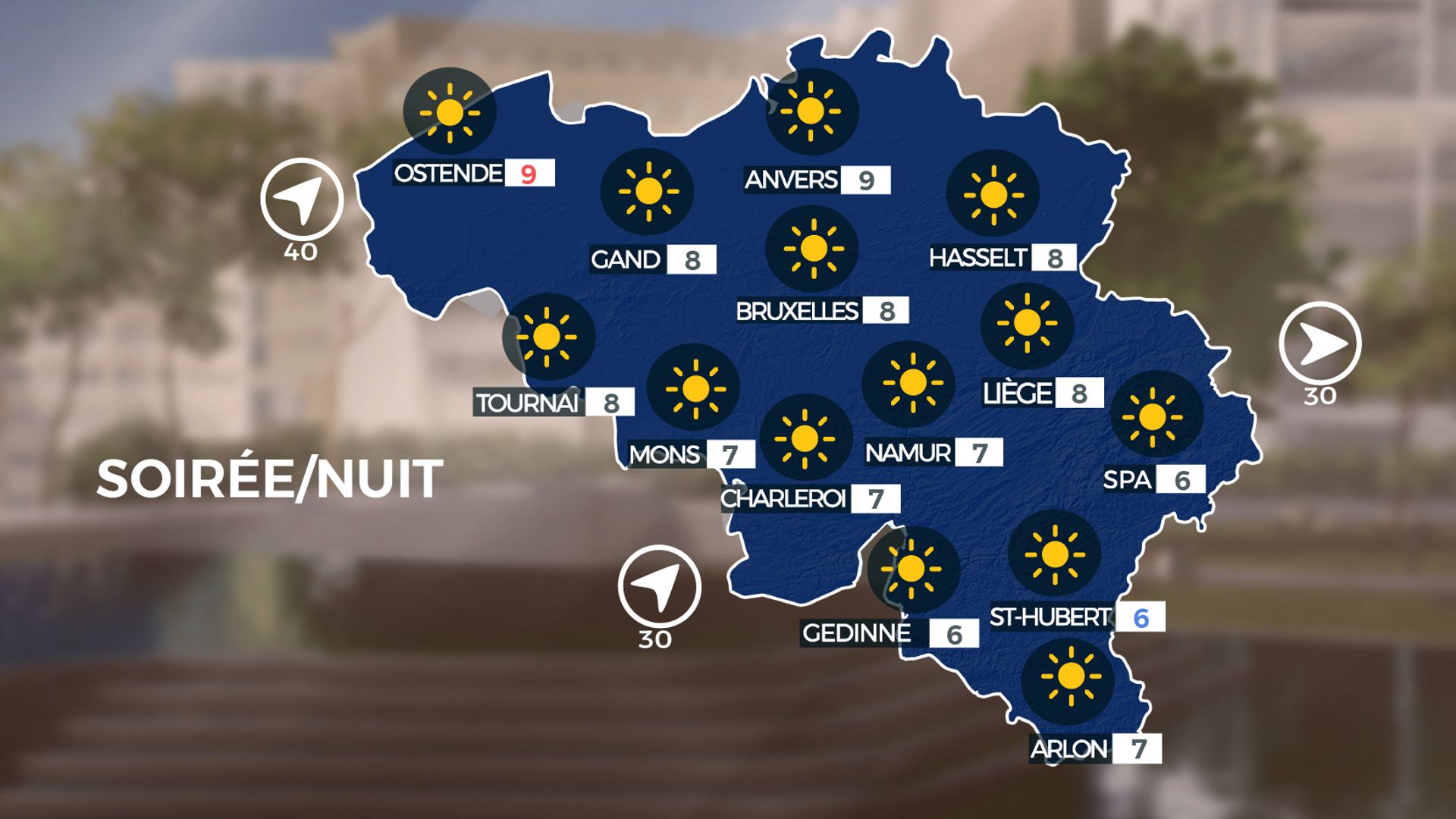 Du soleil et de la douceur pour la météo de ce vendredi - rtbf.be
