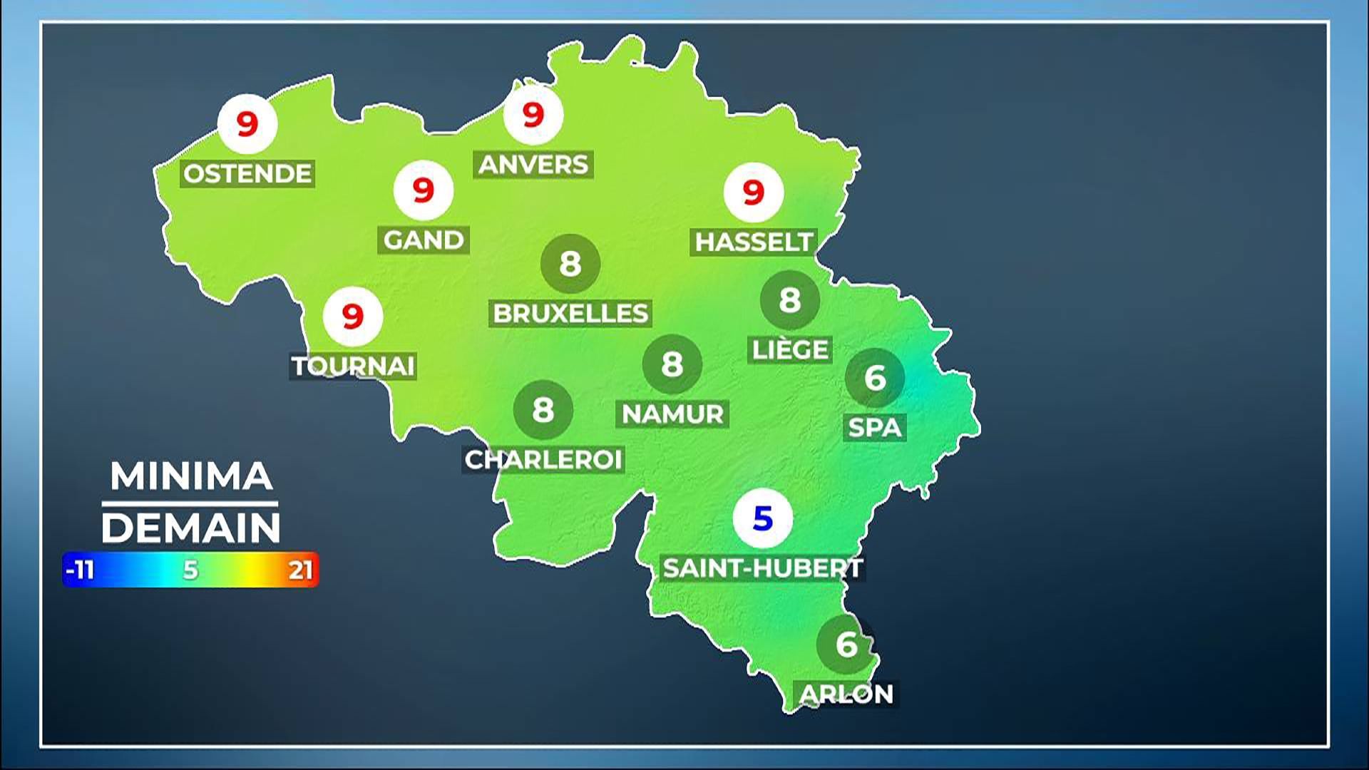 Météo en Belgique : un week-end en demi-teinte ! - RTBF Actus