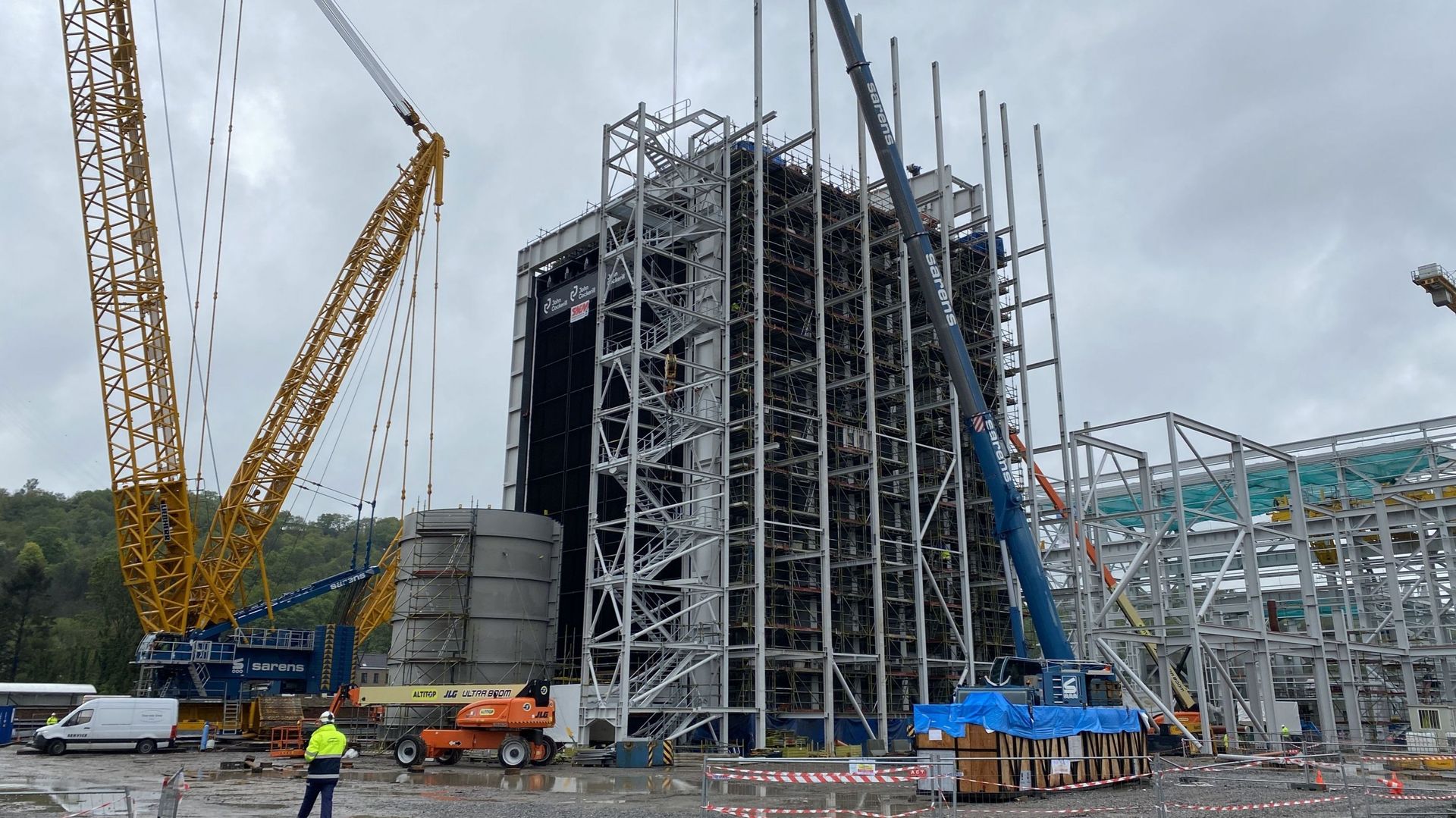 À Flémalle, une centrale au gaz est en cours de construction : 'Elle ...