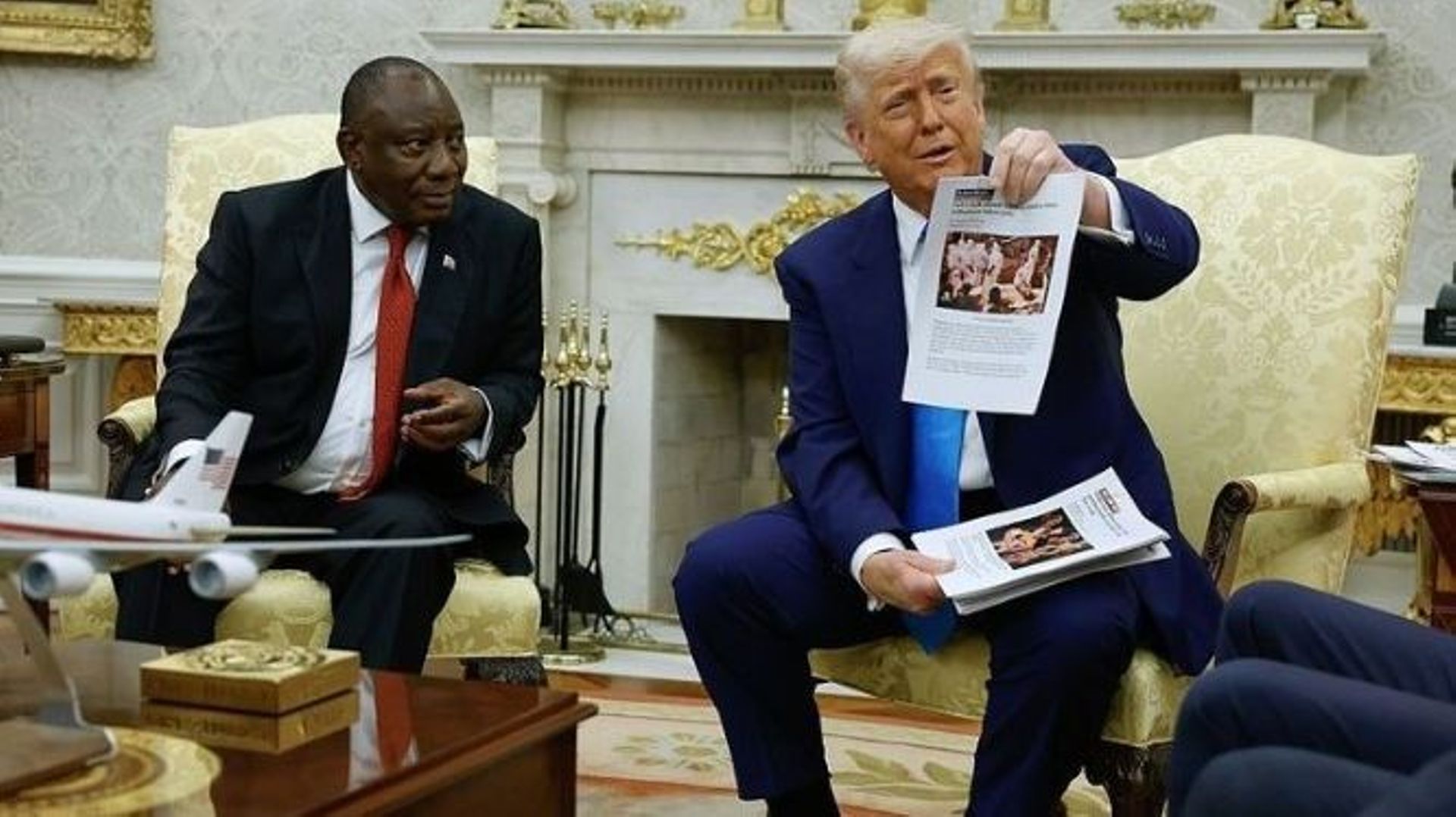 La vidéo présentée par Trump sur l’Afrique du Sud est ponctuée d ...