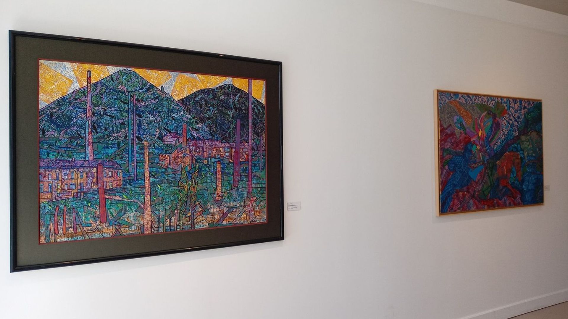 Exposition de Daniel Pelletti, peinture à vif - RTBF Actus