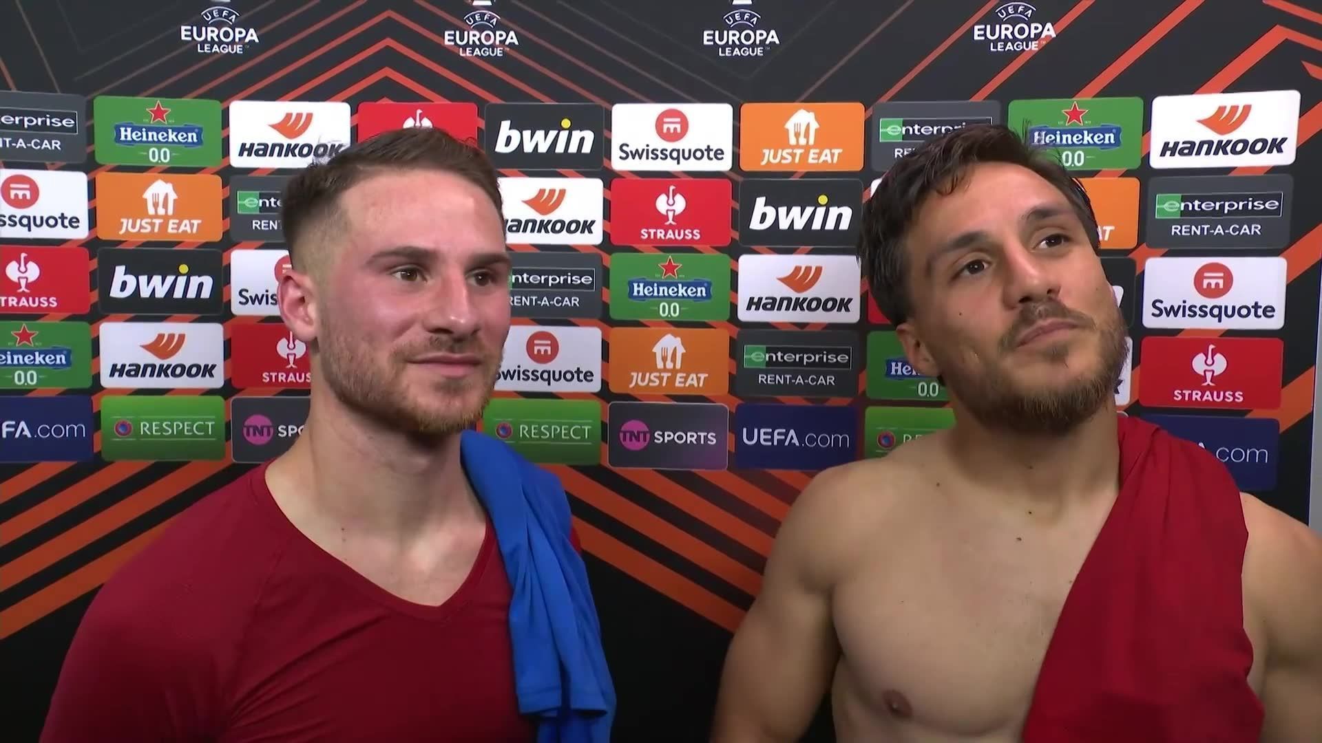 Les deux frères Mac Allister ensemble à l’interview : 'Le cameraman ...