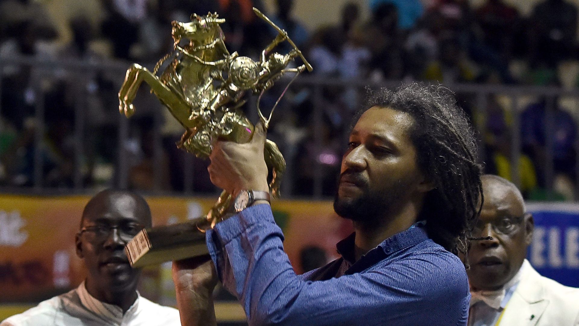 Le bonheur pour 'Félicité' et le réalisateur Alain Gomis au Fespaco