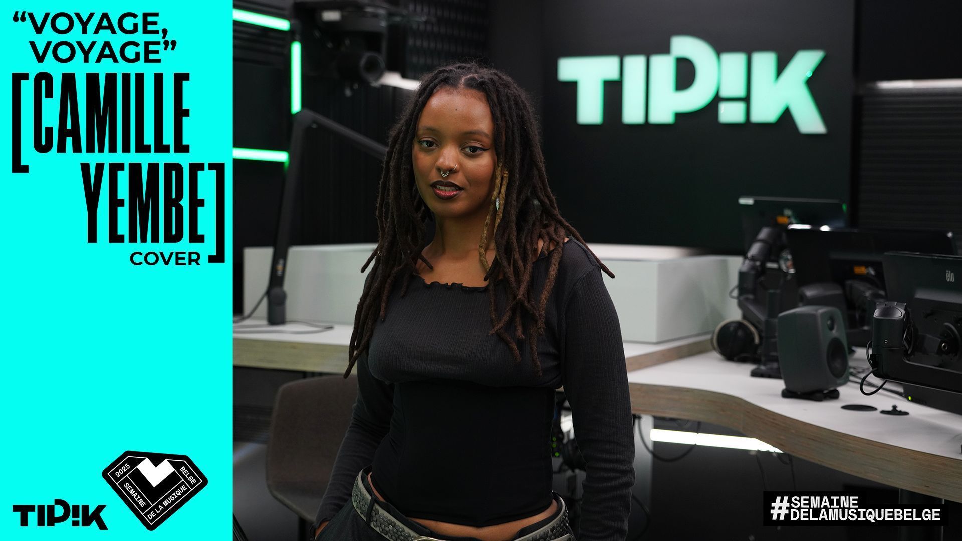 Camille Yembe reprend 'Voyage, Voyage' de Desireless pour la Semaine de la musique belge - RTBF ...