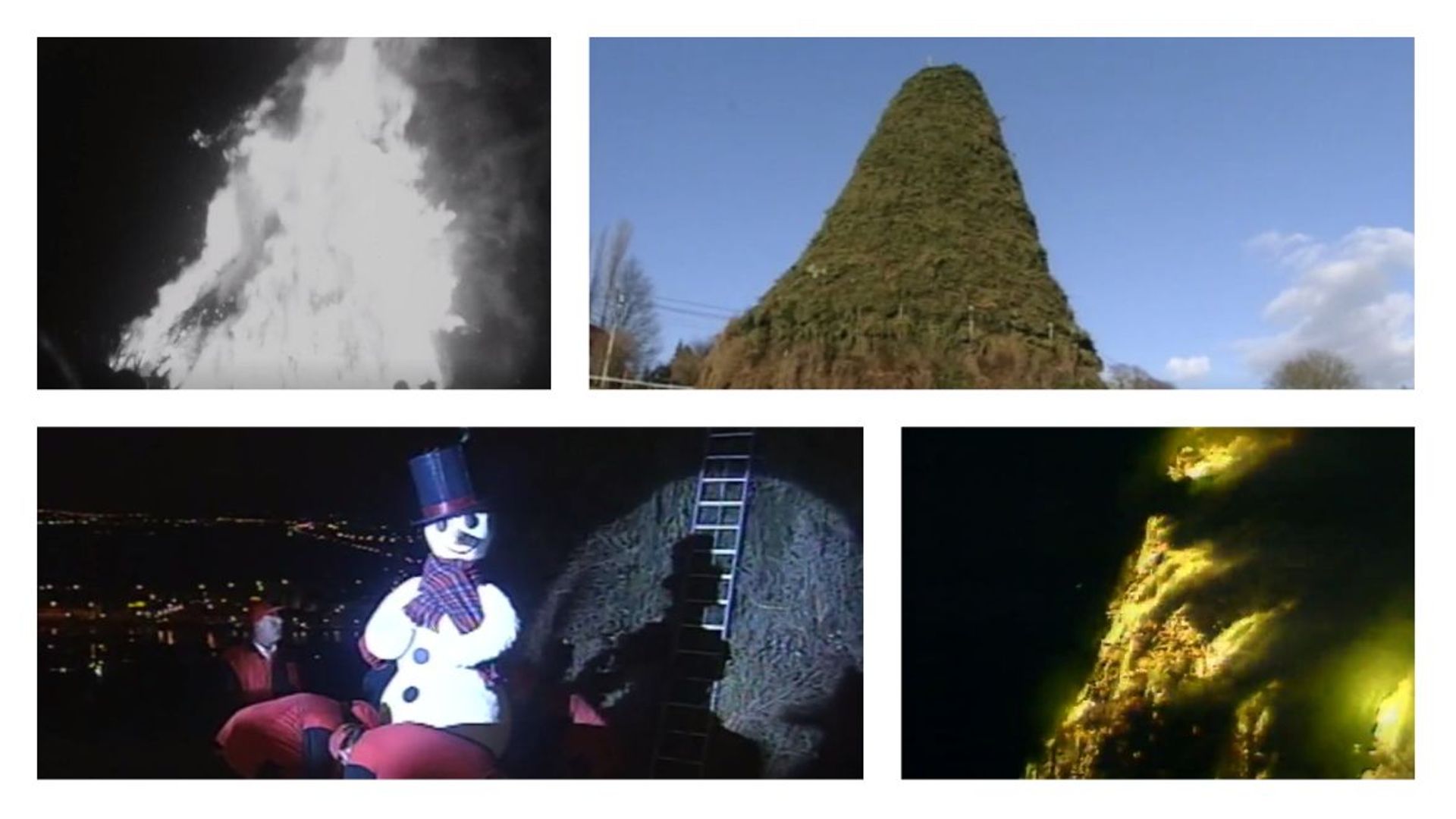Retour en images sur le Grand Feu traditionnel de Bouge - RTBF Actus