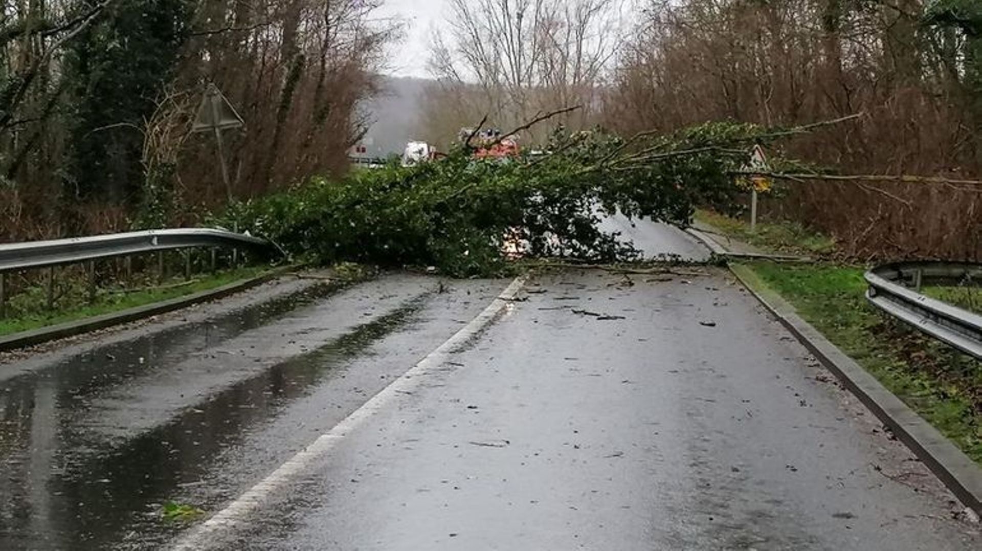Tempête Ciaran : retour au calme sur le réseau routier belge - RTBF Actus