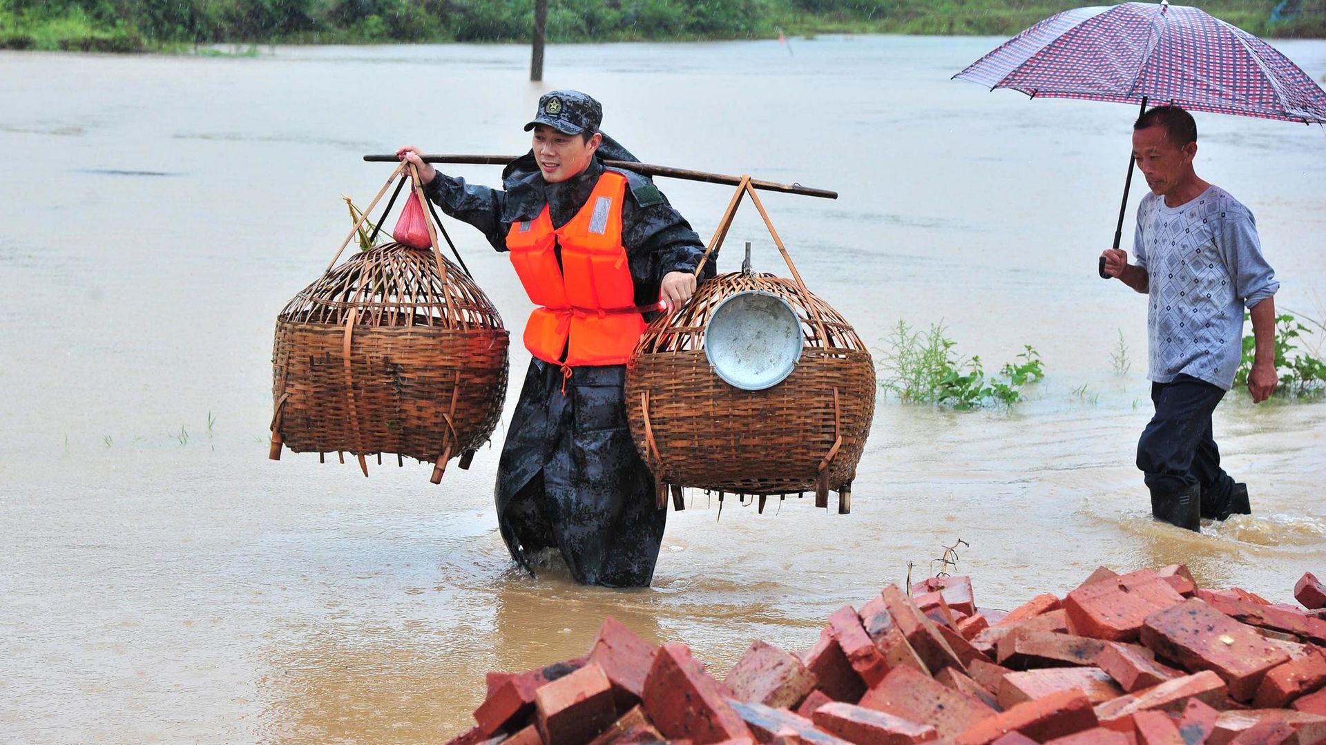 Chine: les inondations dans le nord font au moins 72 morts - RTBF Actus