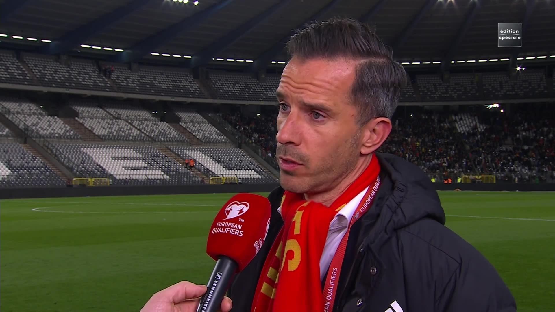 Manu Leroy (CEO ad interim de l'Union Belge) sur le match arrêté : 'C ...