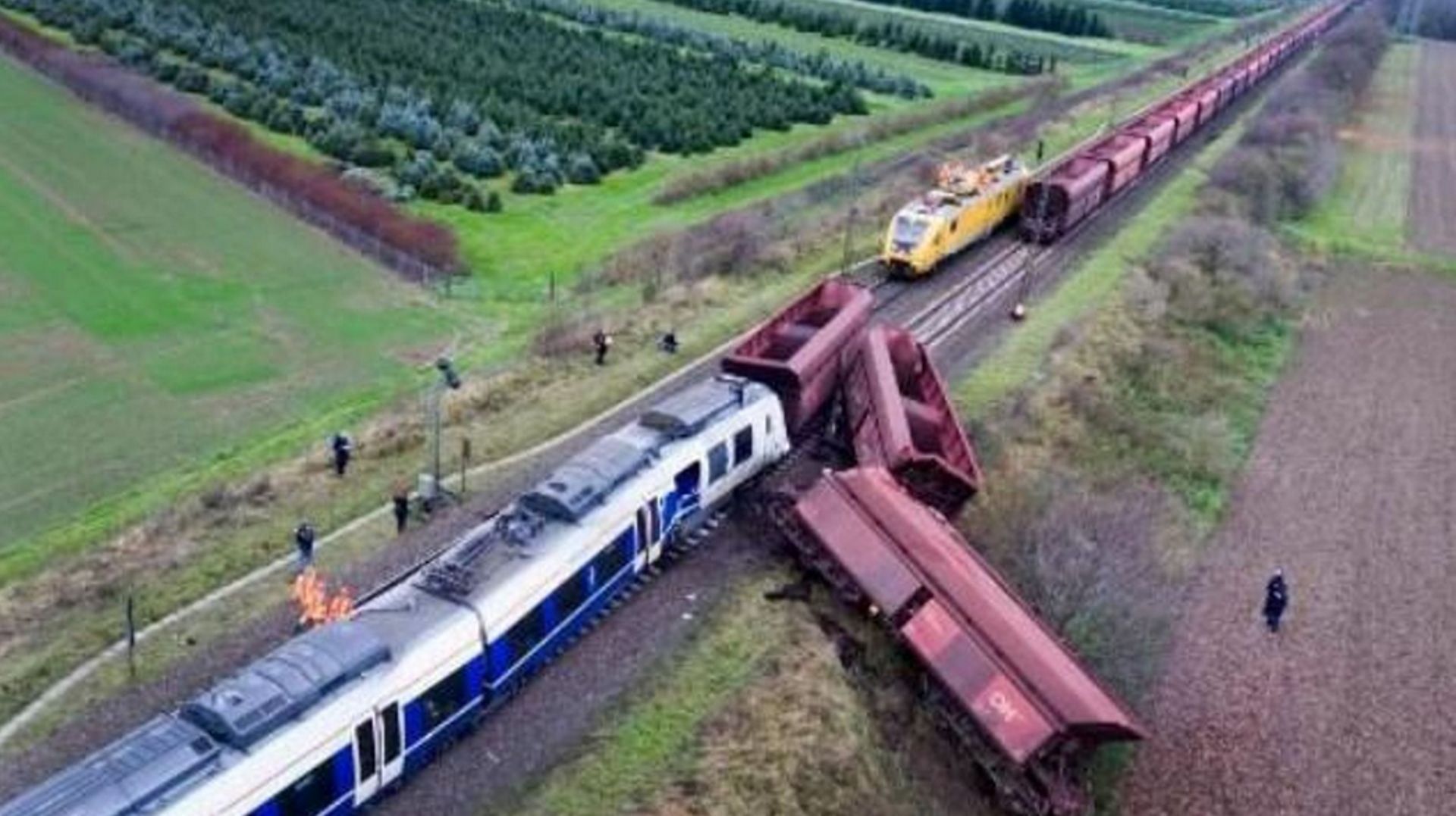 Un nouveau bilan fait état de 41 blessés après une collision ...