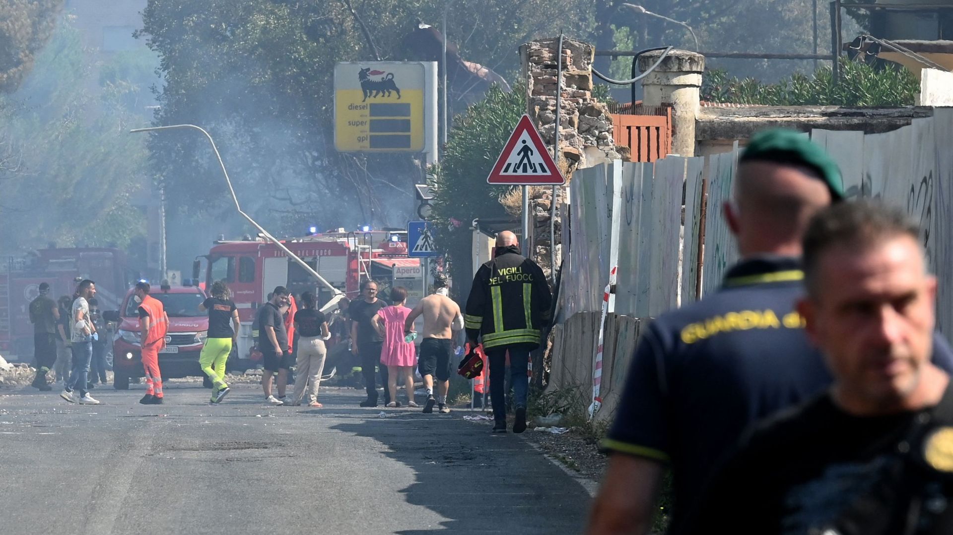 Italie : une explosion d’une station essence à Rome fait plus de ...