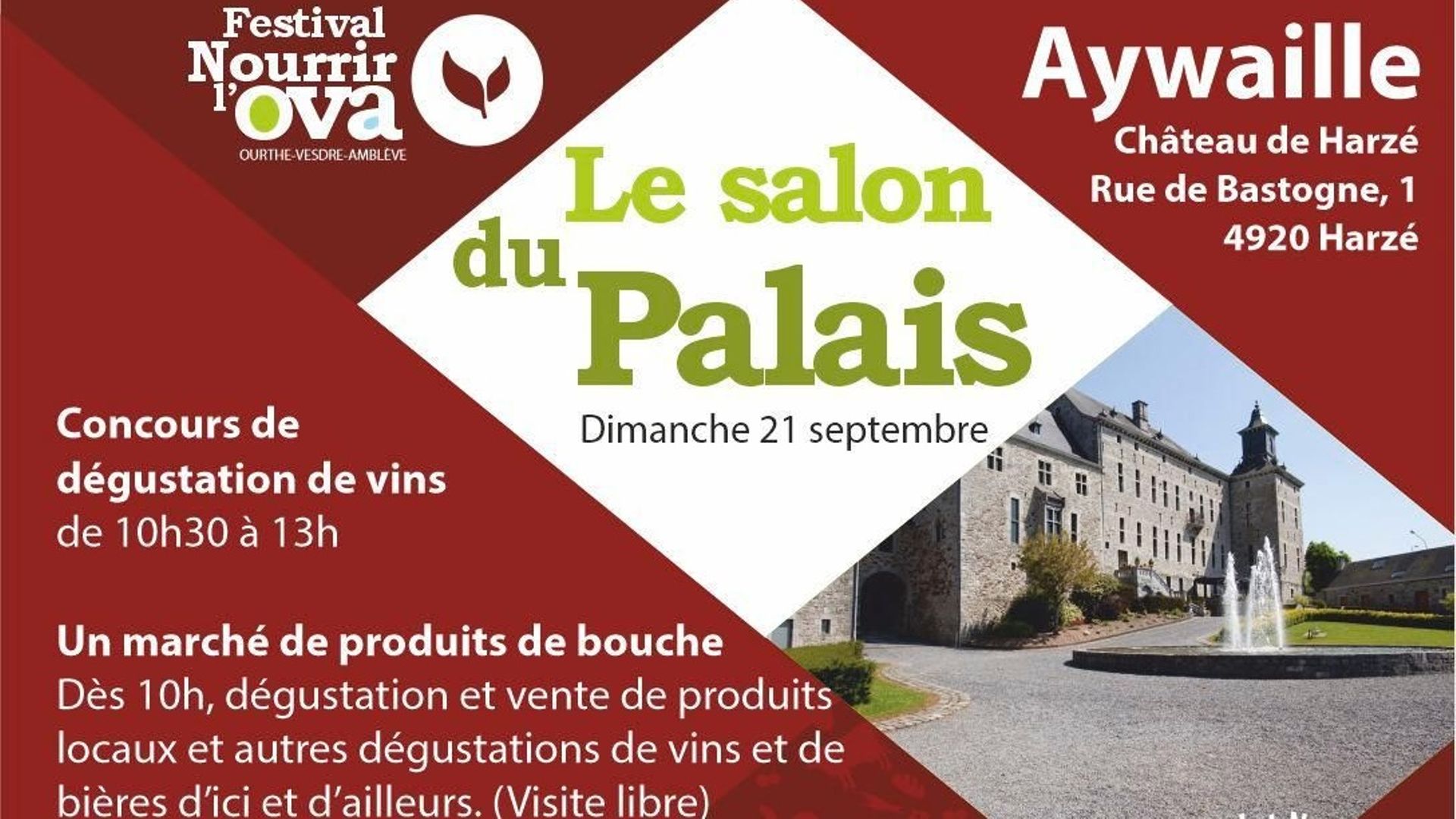 Harzé : patrimoine, gastronomie, culture et animations au Château ...