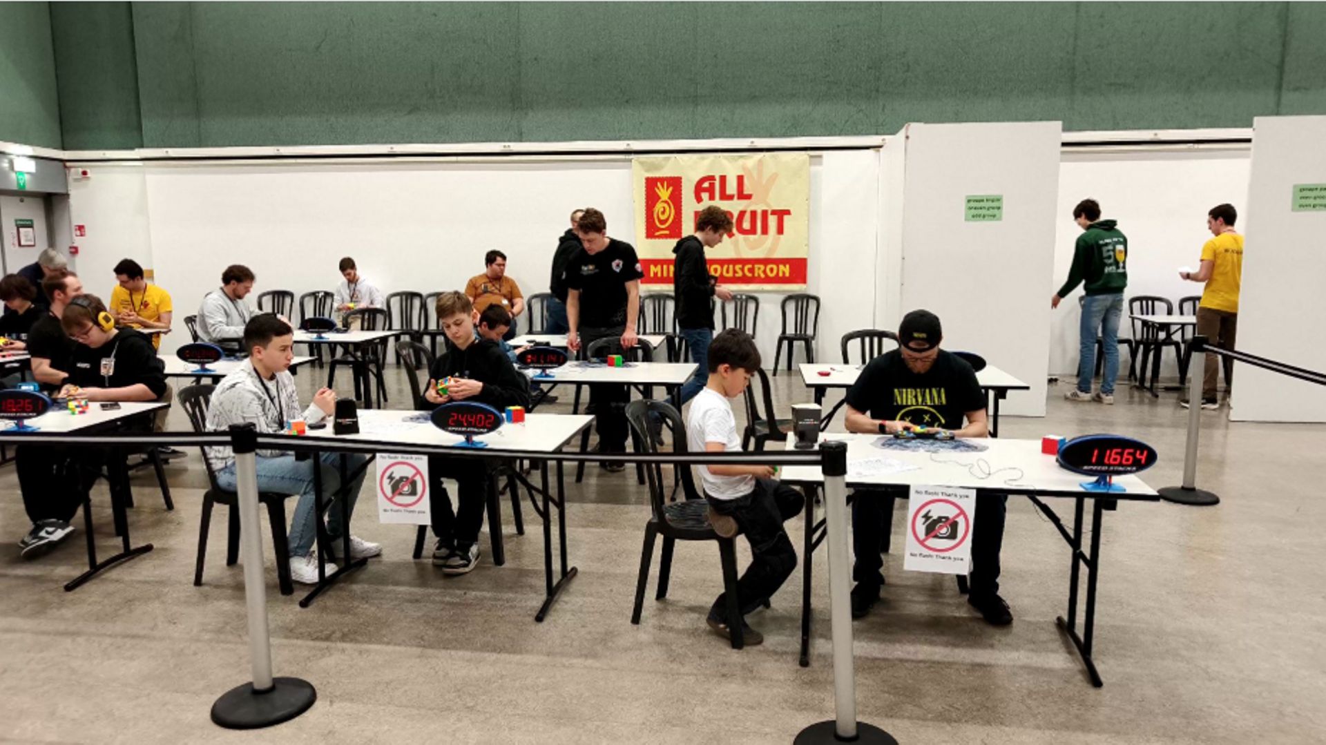 Mouscron : une compétition de Rubik’s Cube attire 180 participants, 'le ...