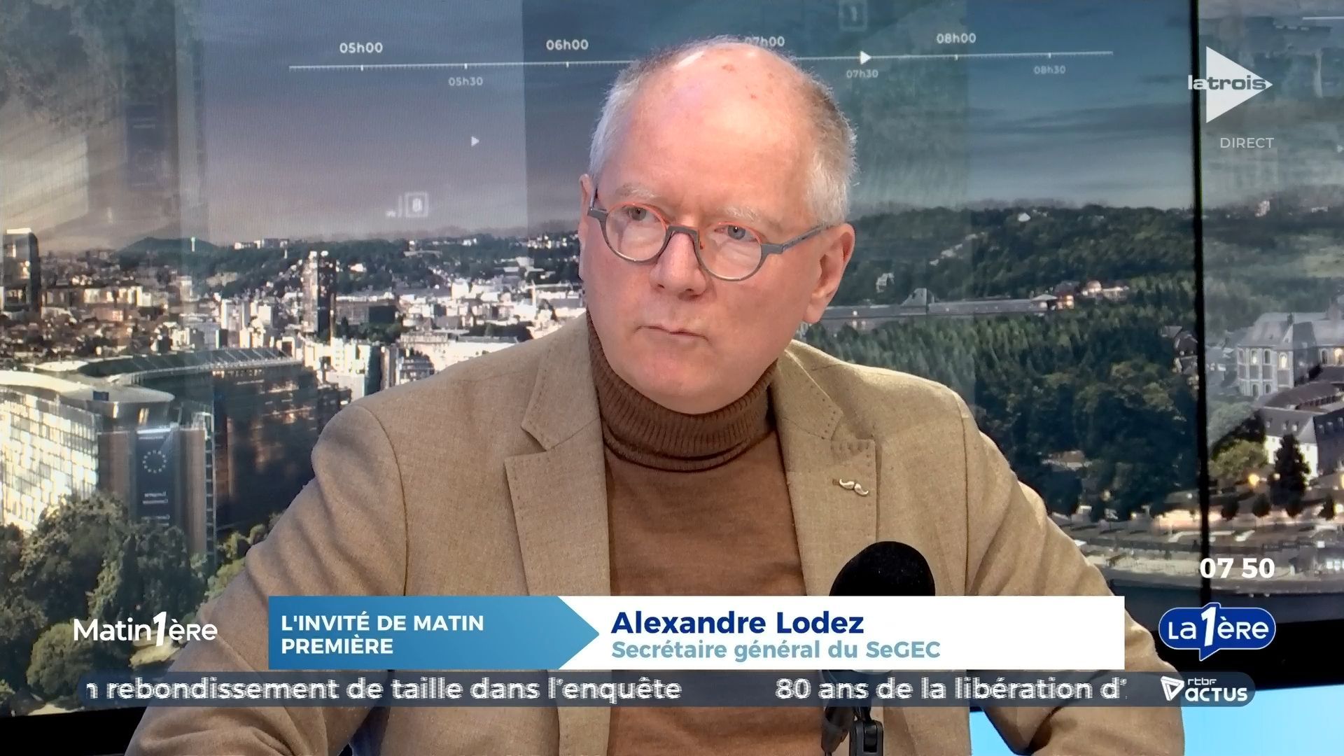 Réformes scolaires : 'C’est clair que le volume de l’emploi va diminuer', dit Alexandre Lodez ...