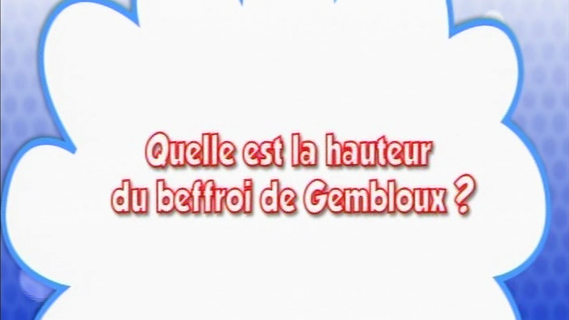 Gembloux : un beffroi du moyen âge. - RTBF Actus