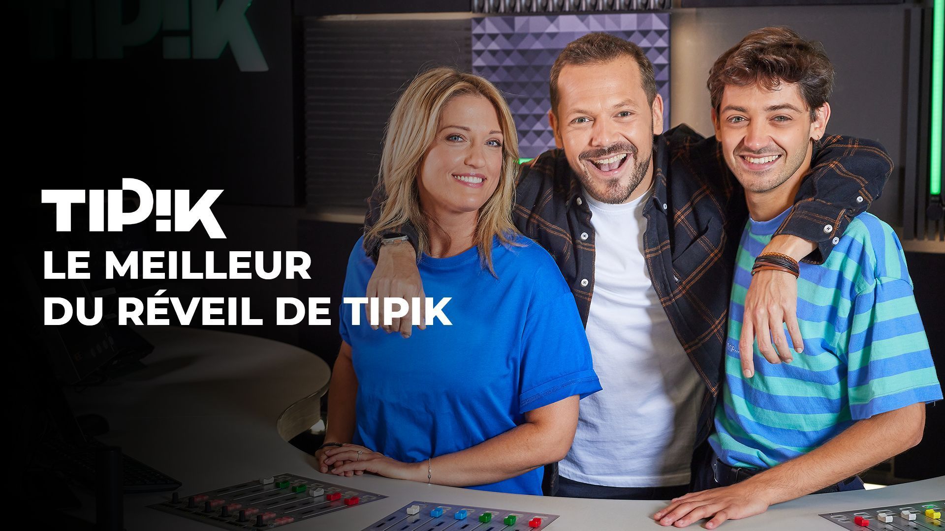 Audrey, surprise dans le studio du Réveil de Tipik pour son anniversaire - RTBF Actus