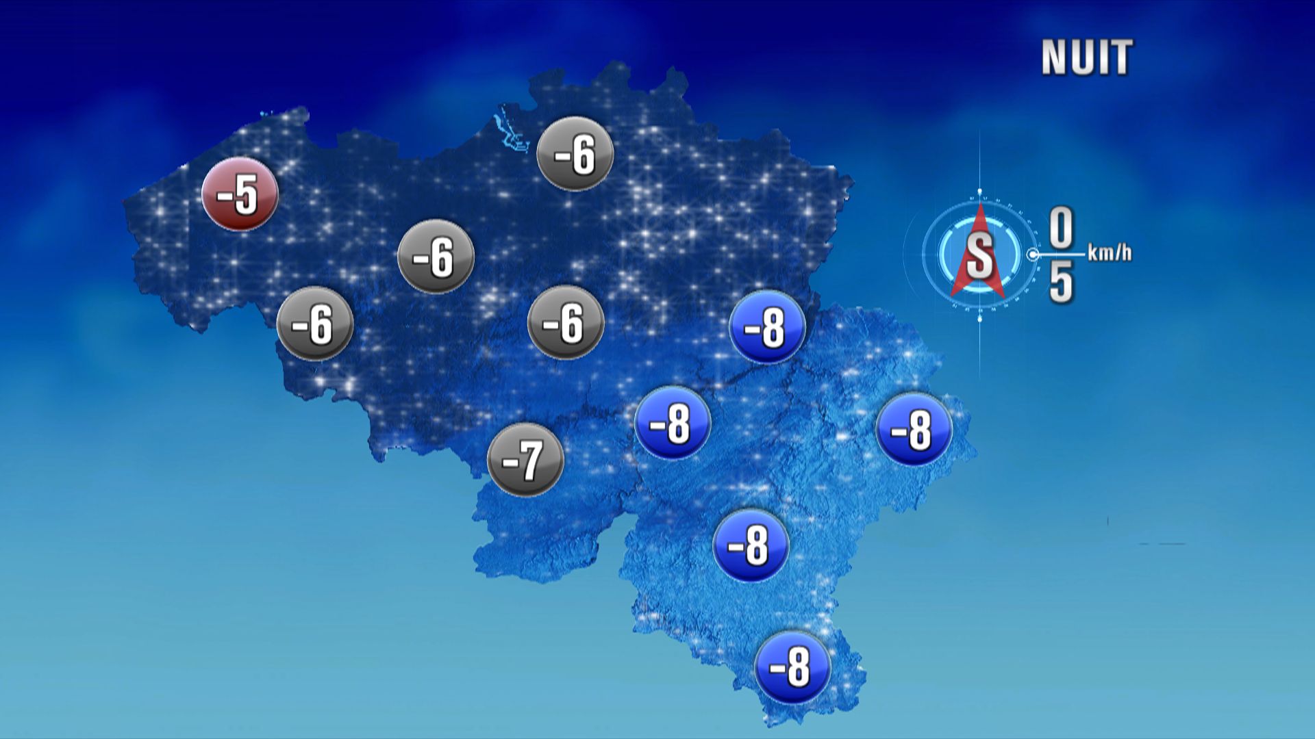Météo: temps glacial cette nuit et dimanche ensoleillé - RTBF Actus