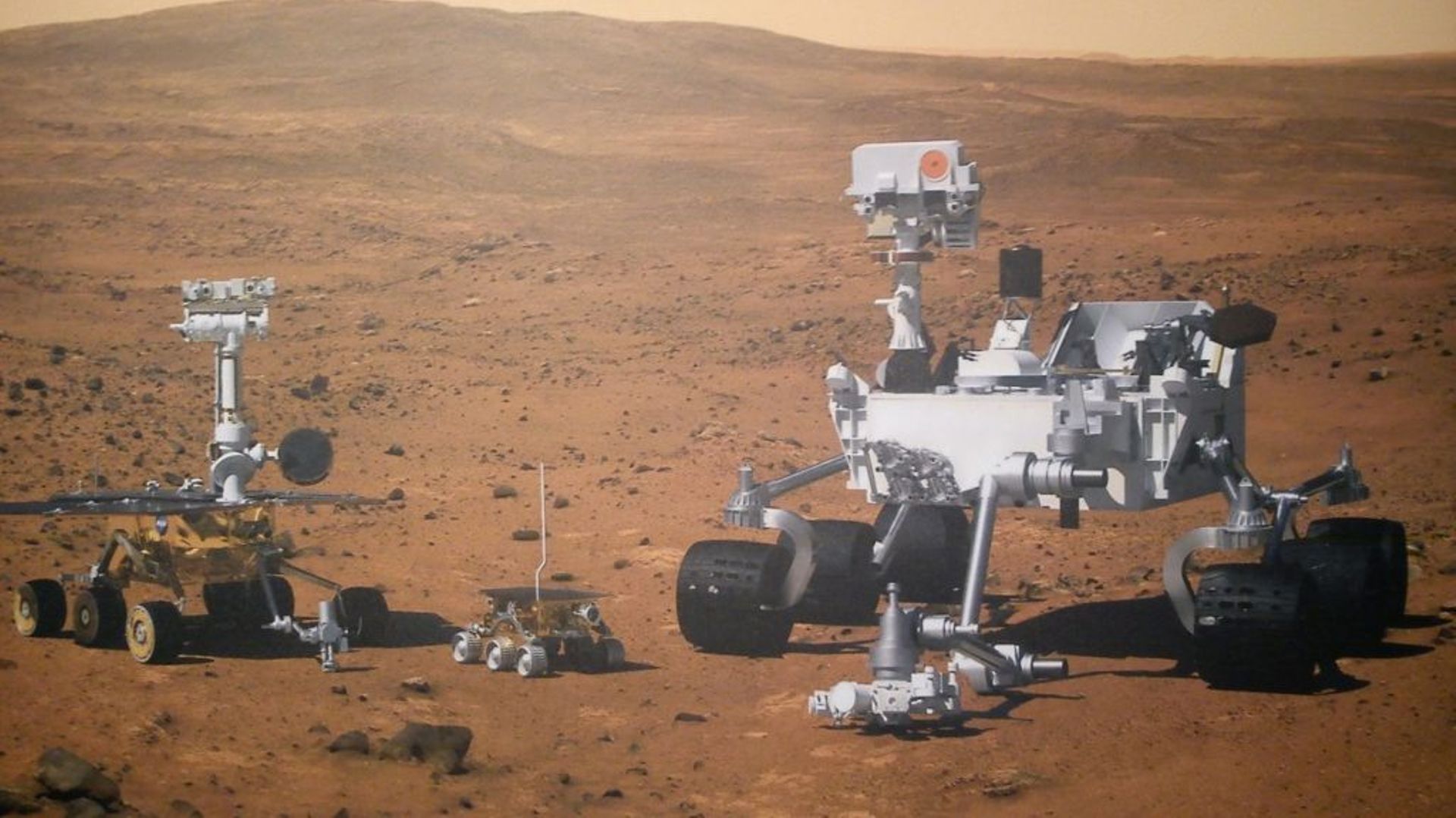 En voiture pour Mars