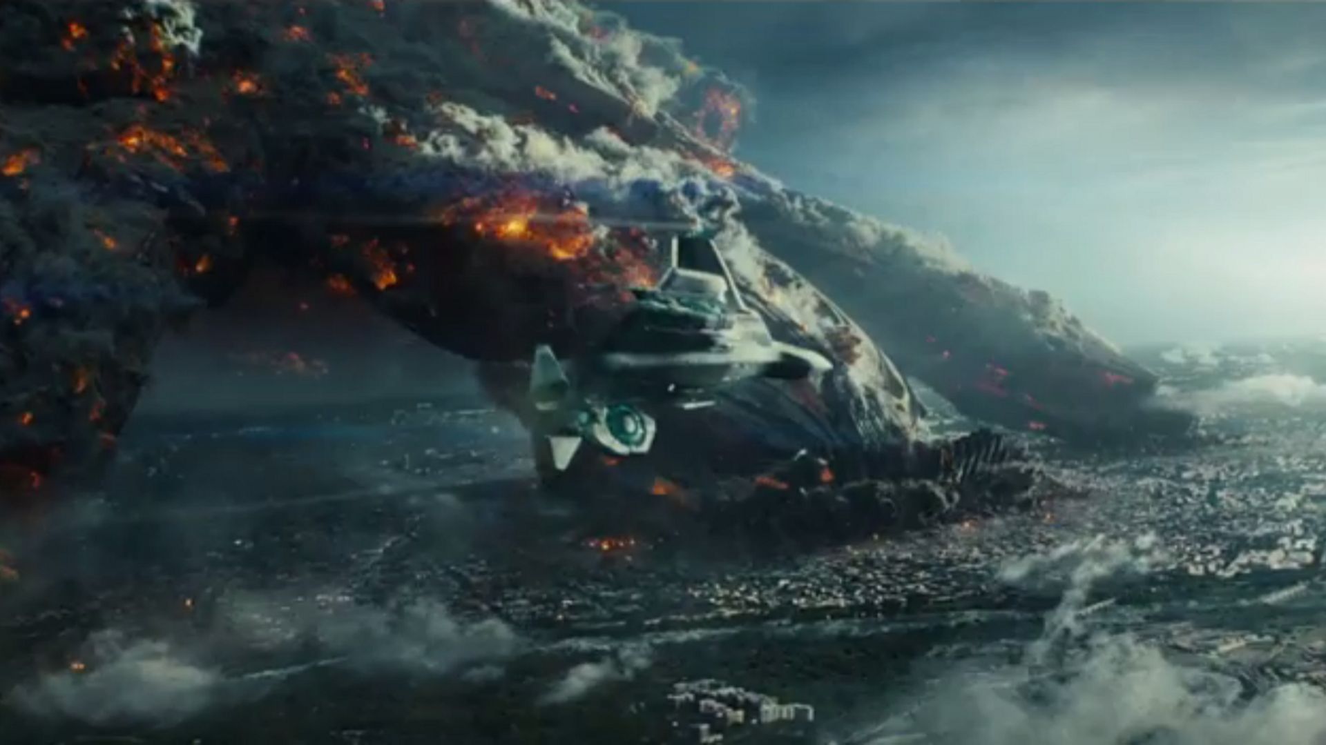 Les aliens détruisent la Terre dans 'Independence Day Resurgence ...