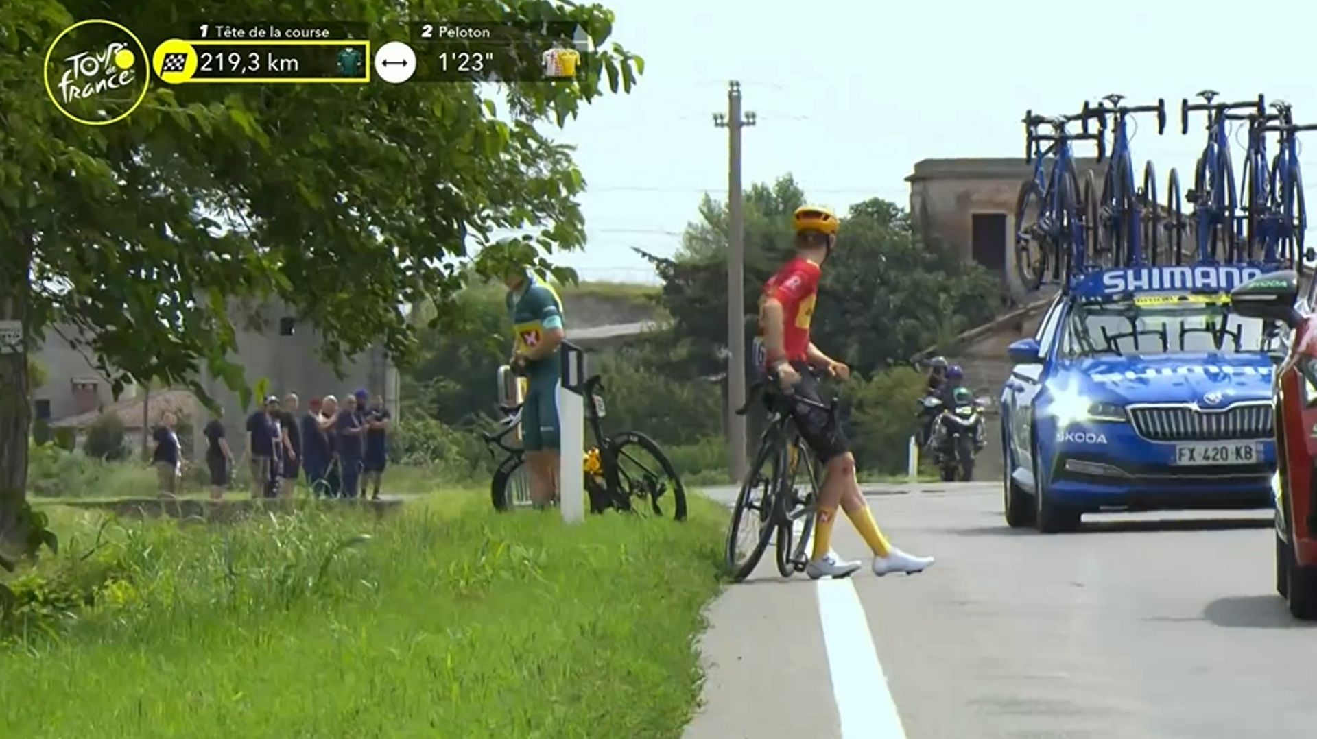 Tour de France – Echappée éclair pour une pause pipi : les Uno-X font ...