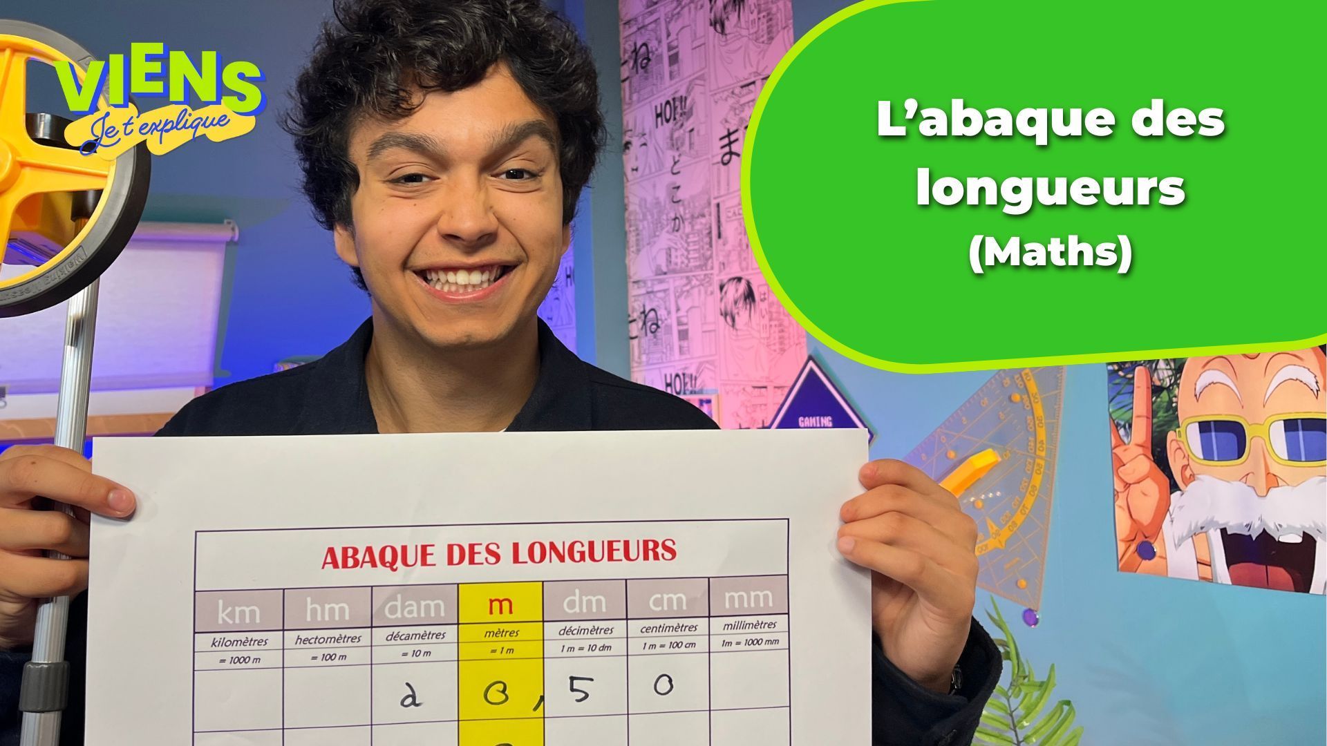 Un quiz pour mesurer tes connaissances sur les longueurs dans Viens, je ...