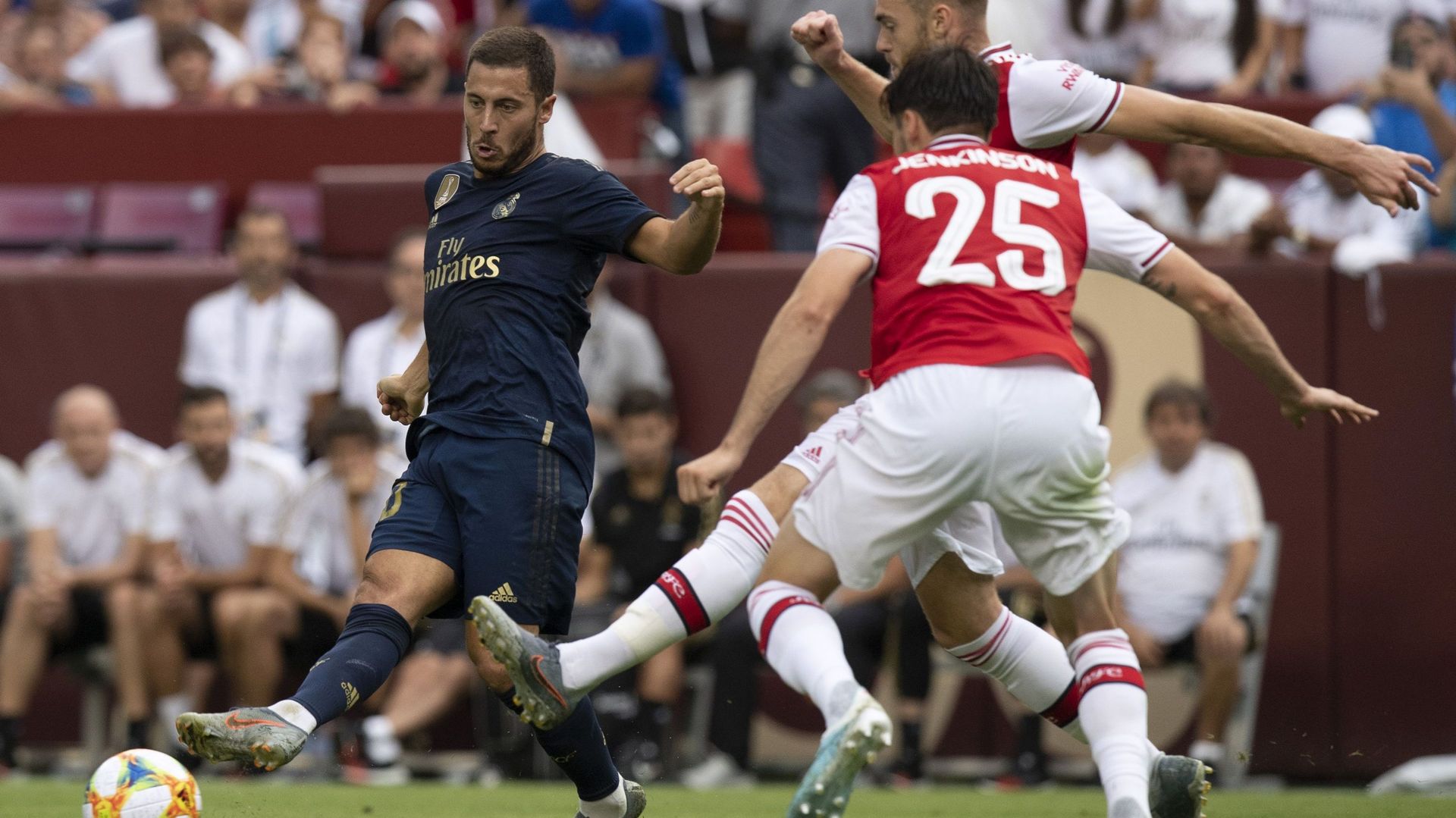 Le Real bat Arsenal aux tirs au but, Bale remplace Hazard et marque ...