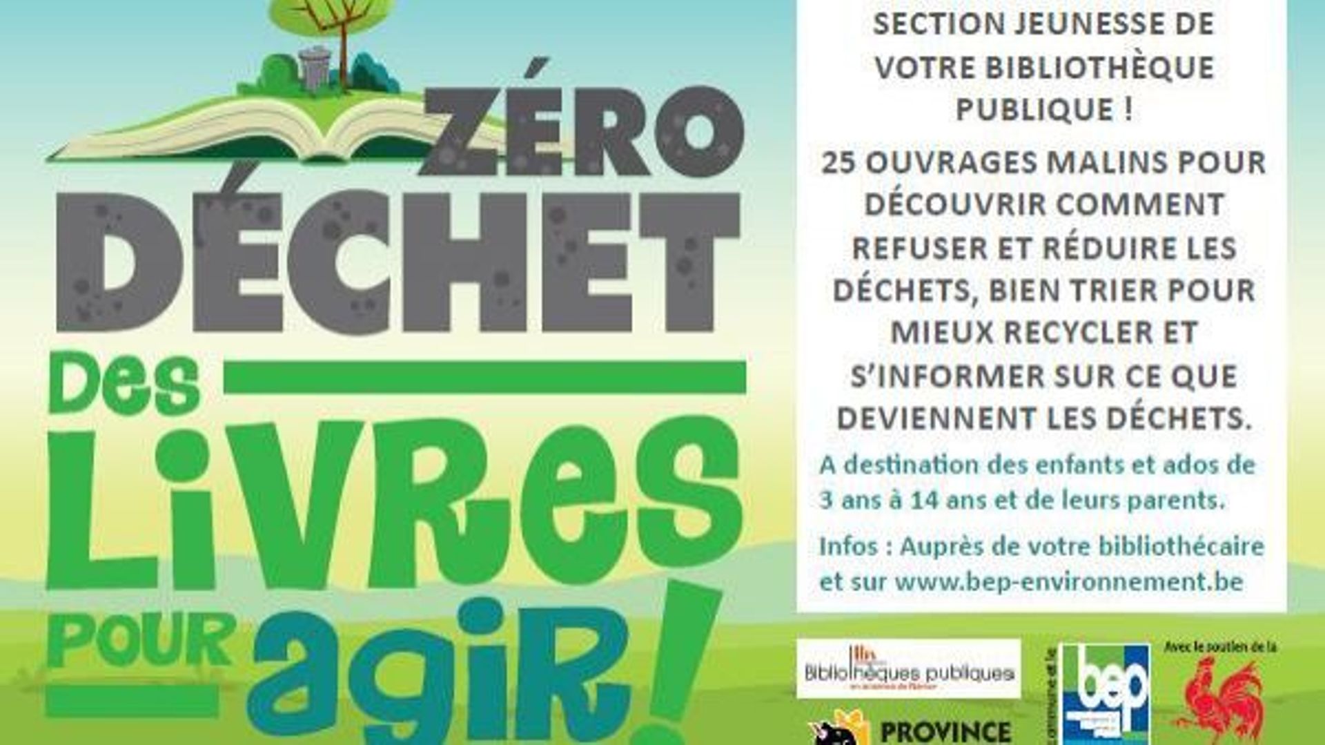 Les bibliothèques font du ... zéro déchet ! - RTBF Actus