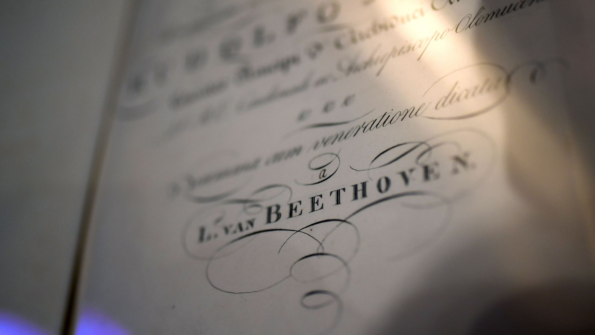 Les temps chantent : 250e anniversaire de la naissance de Beethoven ...