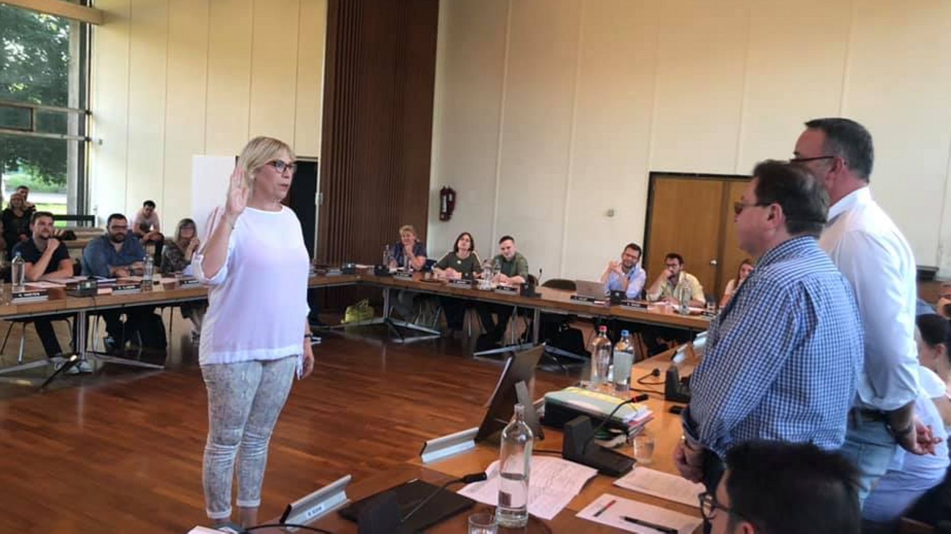 Patricia Stassen, nouvelle échevine à Seraing - RTBF Actus