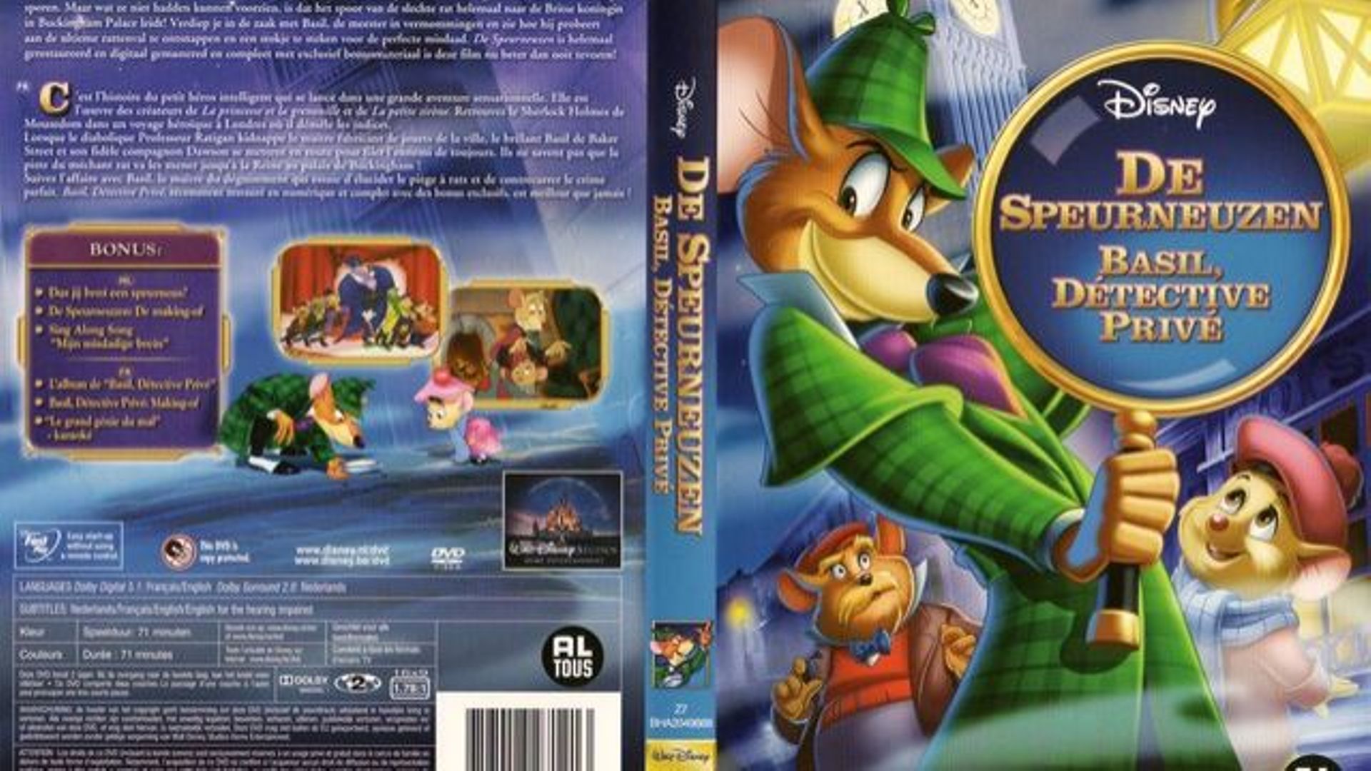 Basile détective privé - Quand Disney touchait le fond - RTBF Actus
