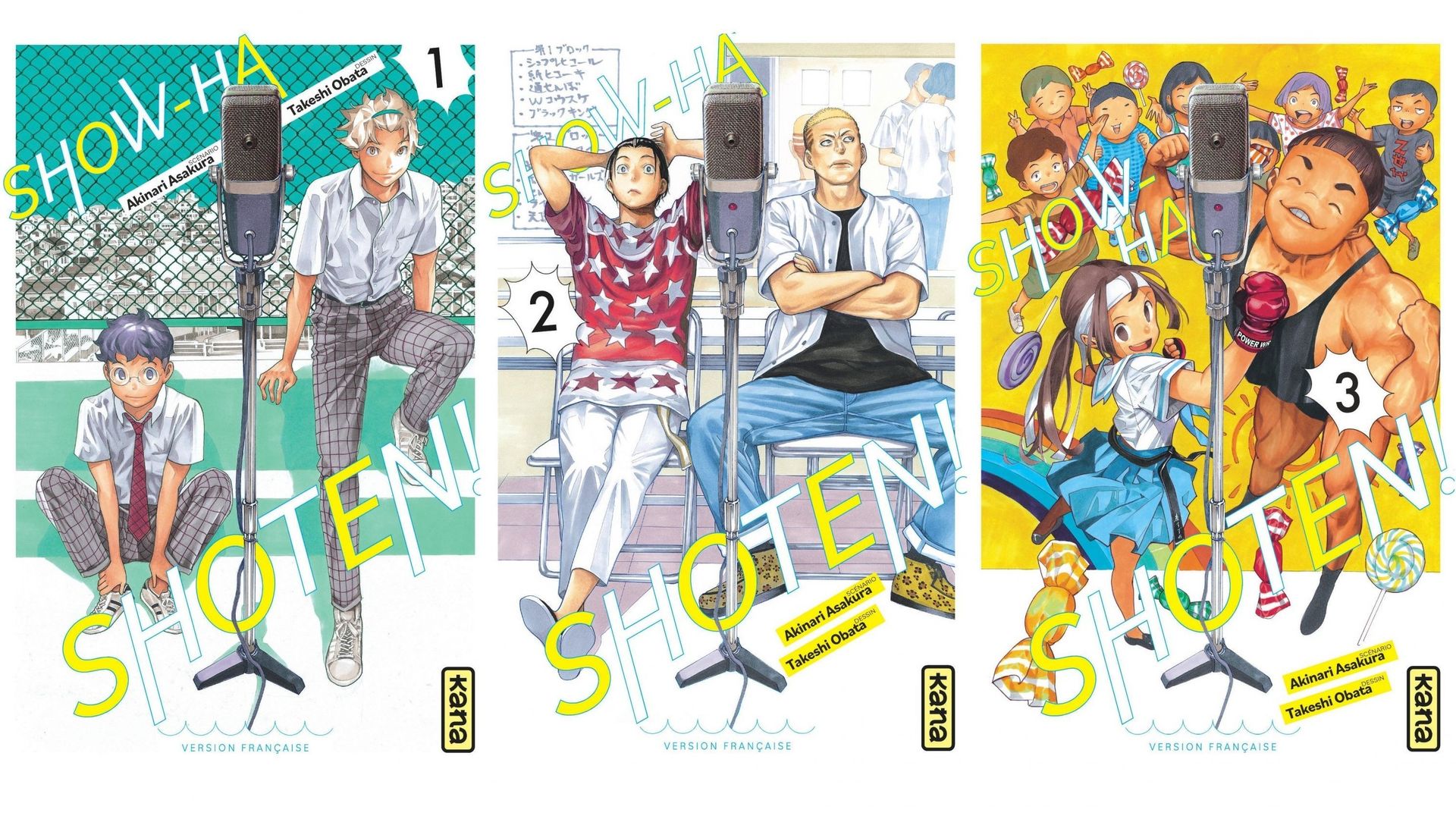 Show-Ha Shoten!, l'humour à deux en manga par Takeshi Ôbata et Akinari ...