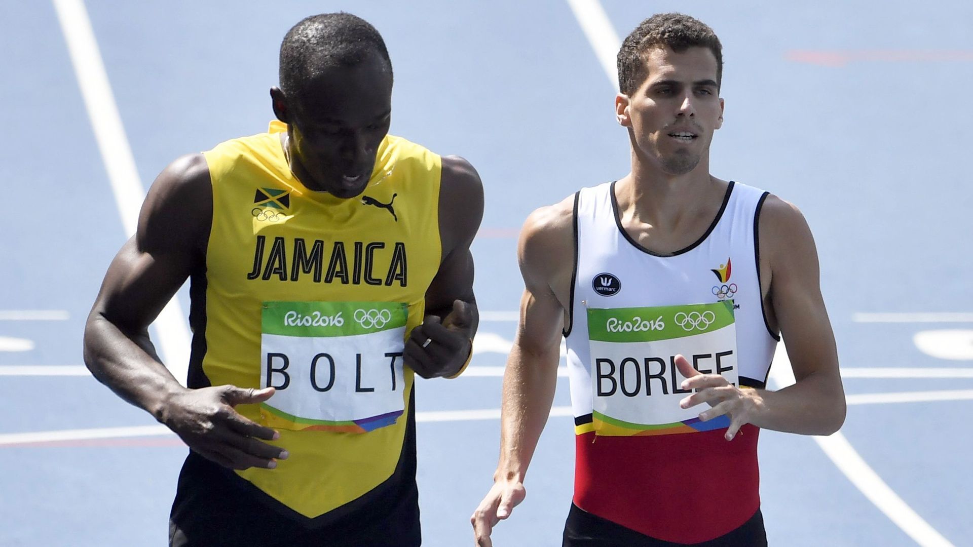 Jonathan Borlée 5e en série derrière Bolt et éliminé sur 200m - RTBF Actus