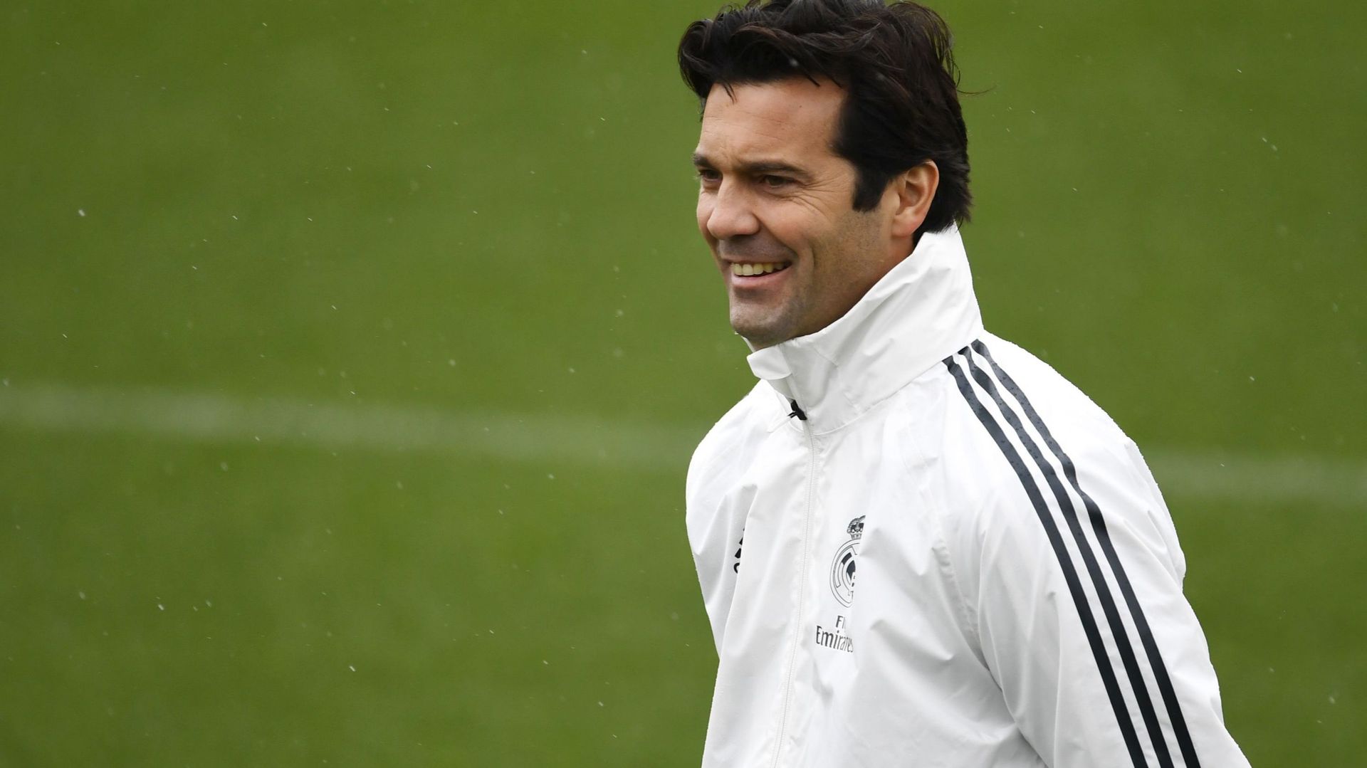 Solari dirige son premier entraînement au Real