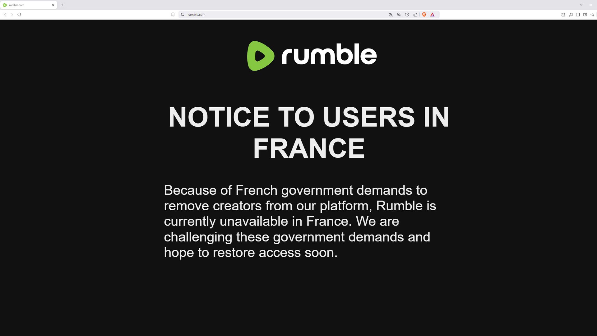 Rumble : c’est quoi cette plateforme ouverte à l’extrême droite qui ...