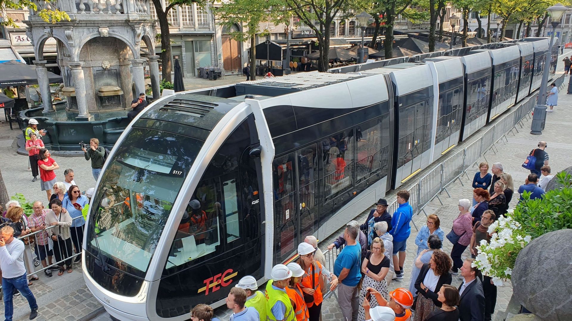 Tram de Liège : vivez l’inauguration à bord avec toute l’équipe de ...