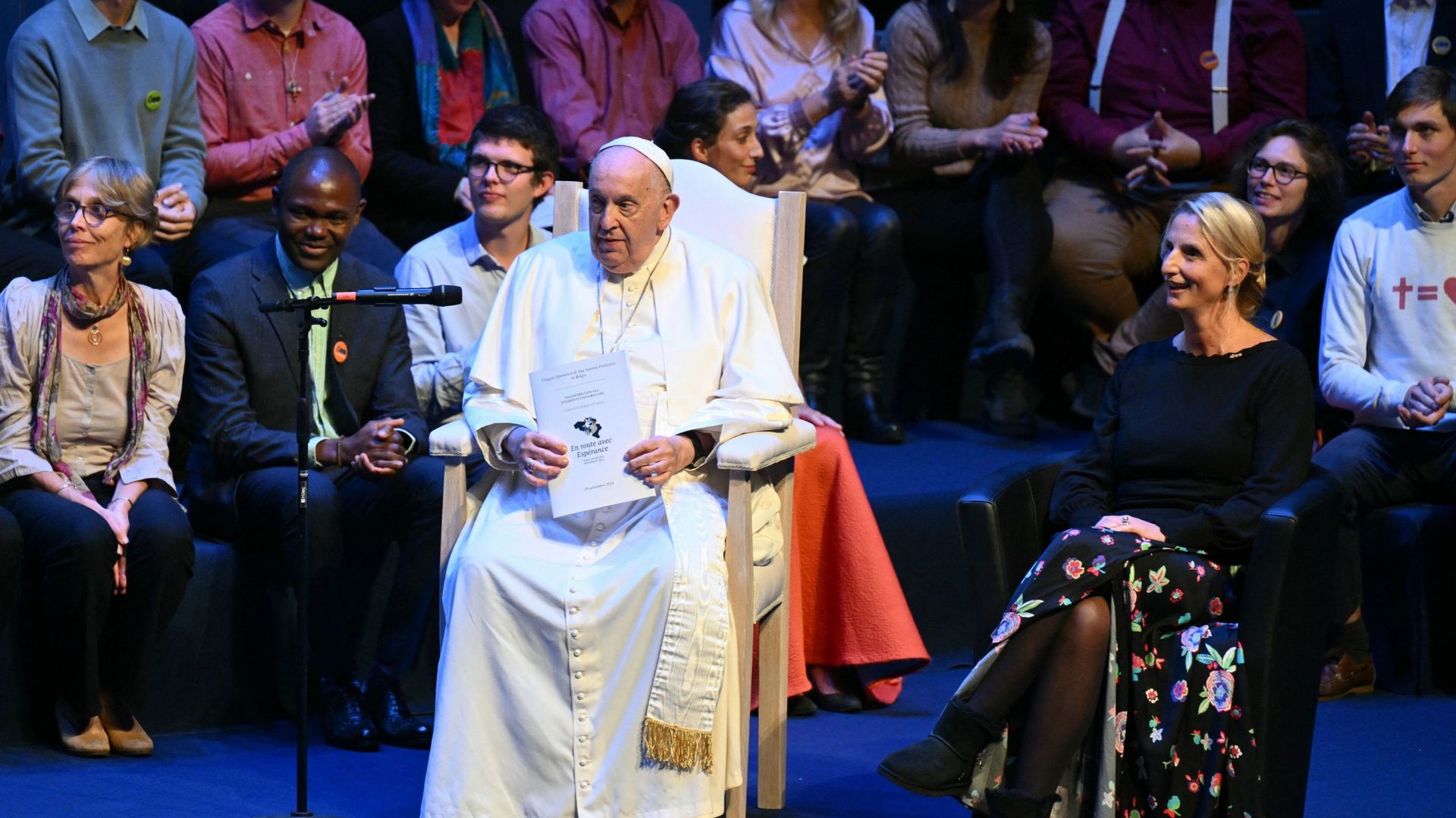 Visite du pape : l’UCLouvain le remercie pour sa venue mais 'déplore ...