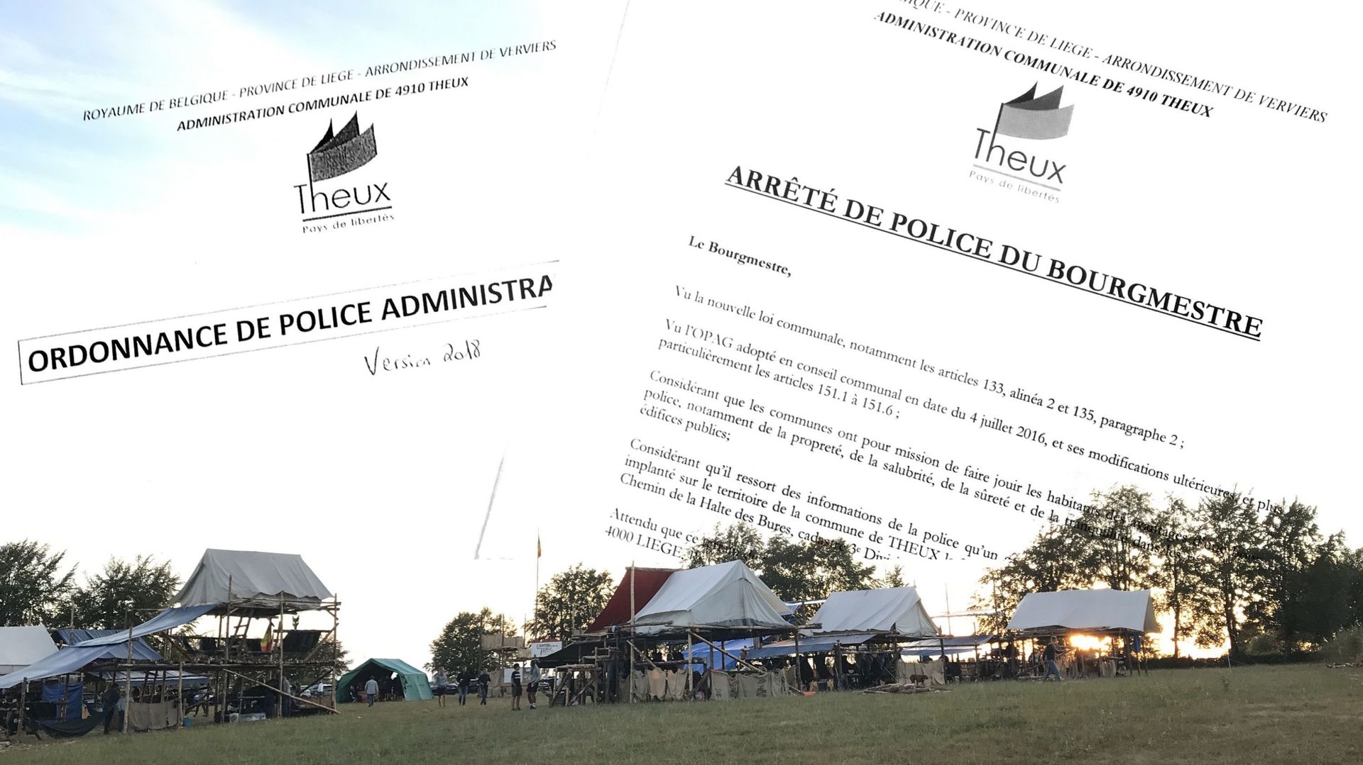 Theux : un camp de scouts tournaisiens doit déménager - RTBF Actus