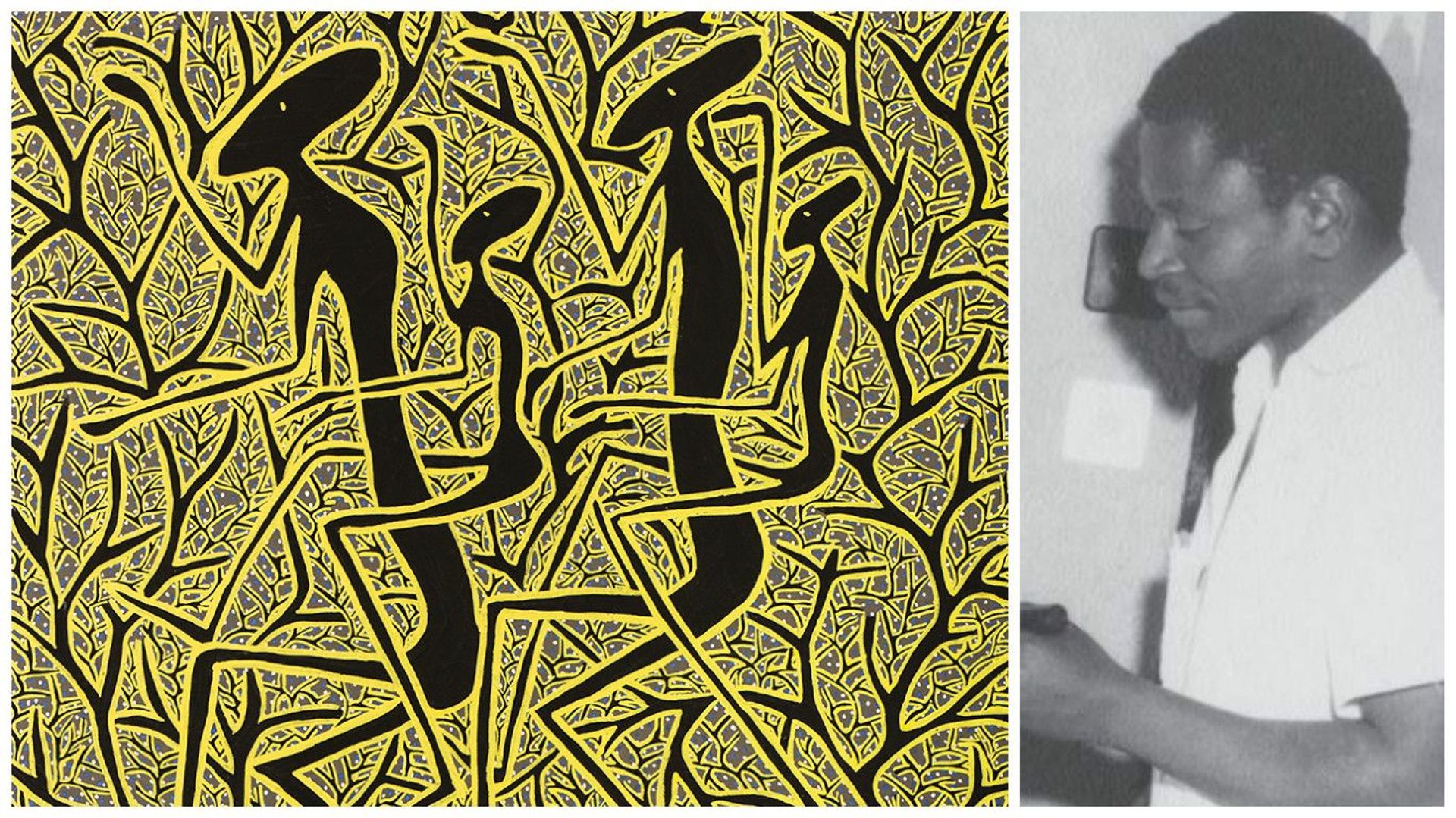 Rétrospective inédite du peintre congolais Mode Muntu à la Cité Miroir ...