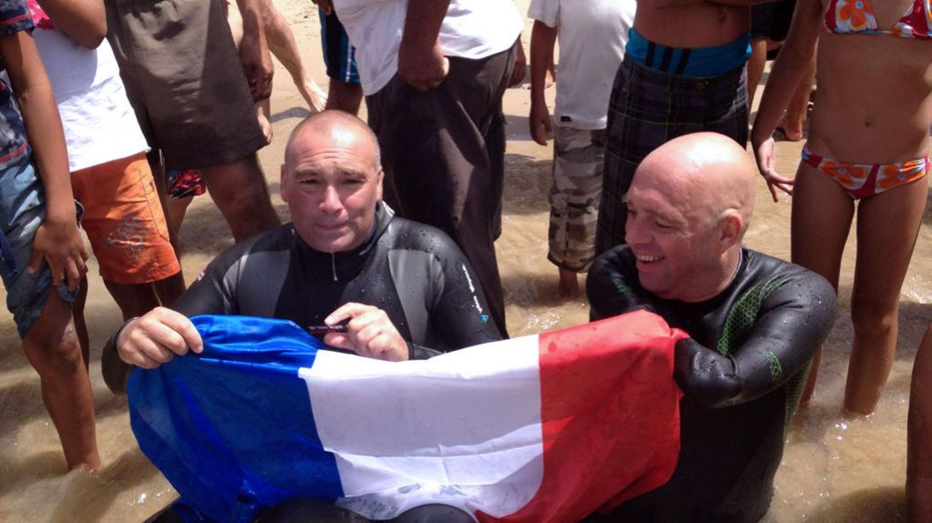 Le nageur amputé Philippe Croizon ambassadeur de Handicap International ...