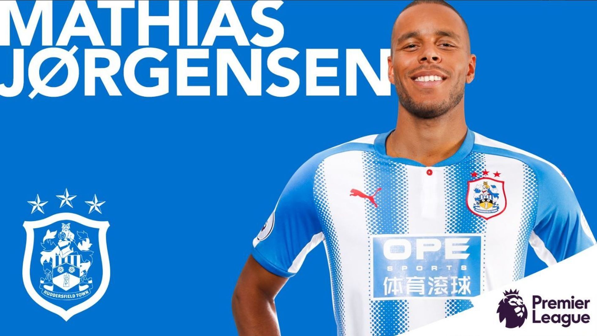 Mathias Jorgensen rejoint Depoitre à Huddersfield - RTBF Actus
