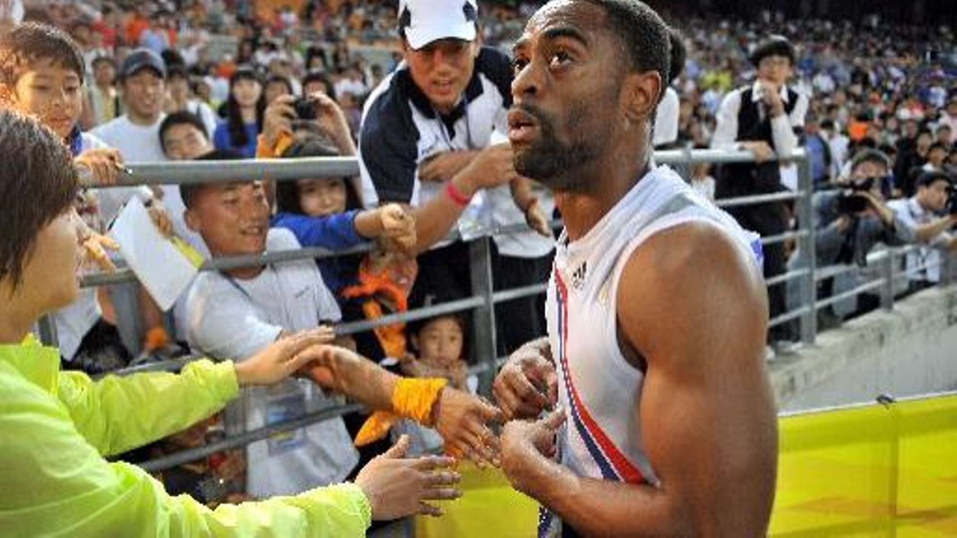 Athlétisme - Le prix Jesse-Owens à Tyson Gay et Sanya Richards - RTBF Actus