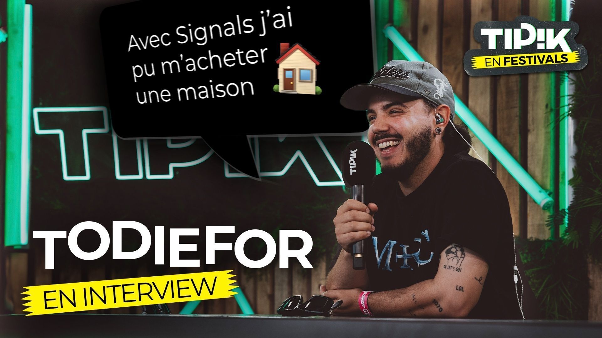 Todiefor 'Avec 'Signals' j'ai pu m'acheter une maison' - RTBF Actus