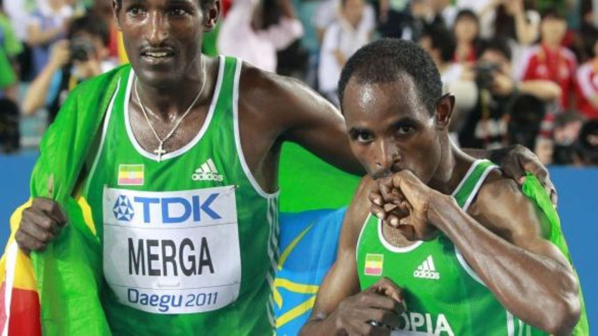 Jeilan souffle l'or à Farah sur 10.000m - RTBF Actus